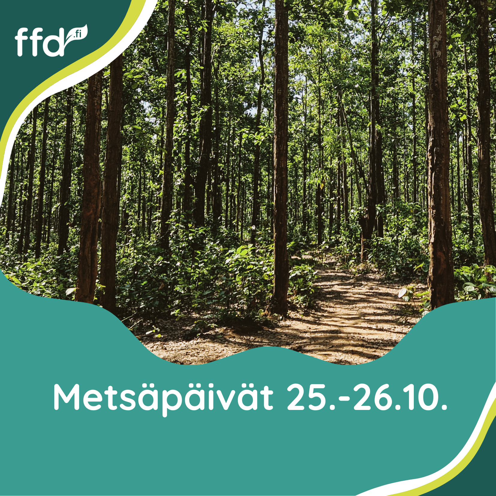 FFD mukana Metsäpäivillä 25. - 26.10. — Food and Forest Development Finland (FFD)