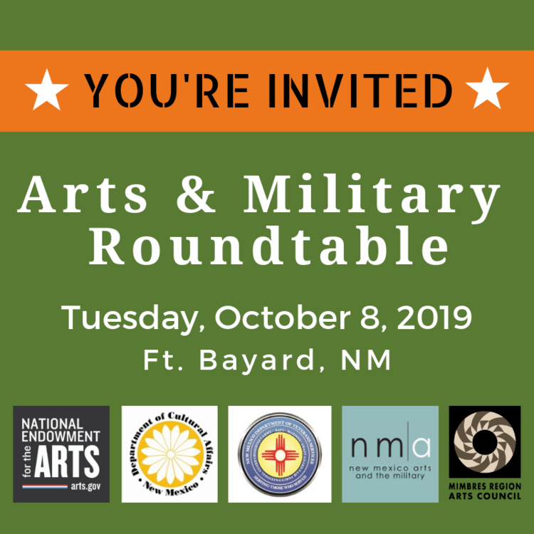 Arts & Military RoundTable — Mimbres Region Arts Council