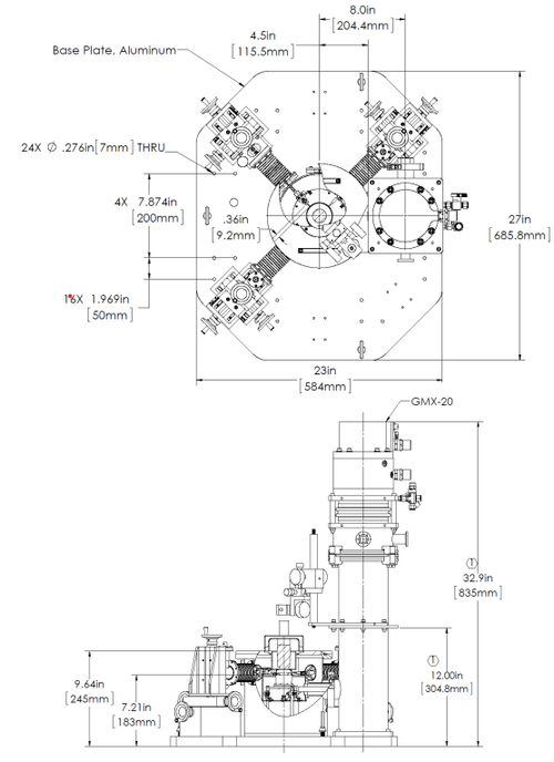 PS-NANO Drawings — Advanced Research Systems