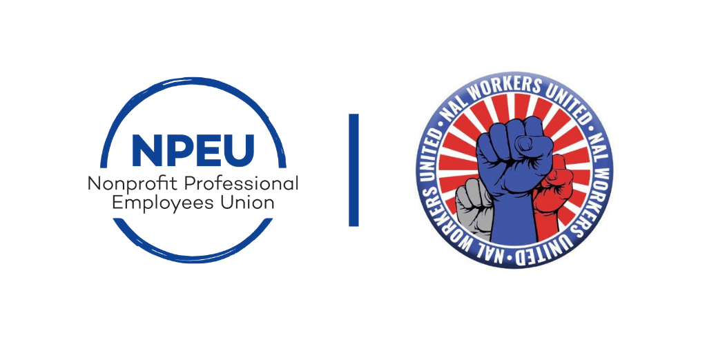 New American Leaders Staff Unionizes — Nonprofit Professional Employees ...