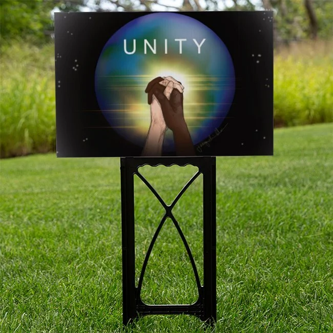 Unity Yard Sign — Jacqueline Claire Art