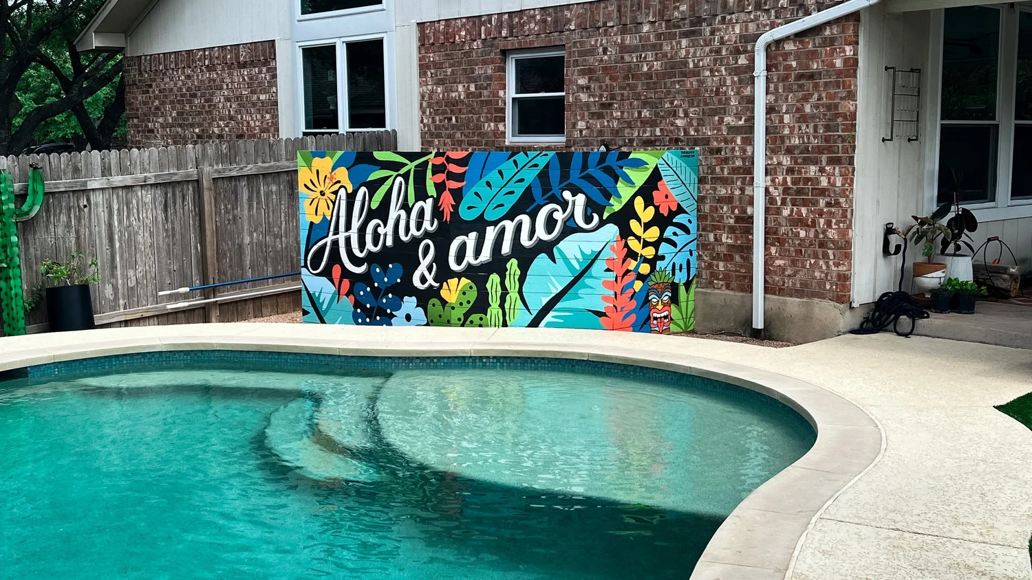 Tara Johnston-RESIDENTIAL POOL MURAL