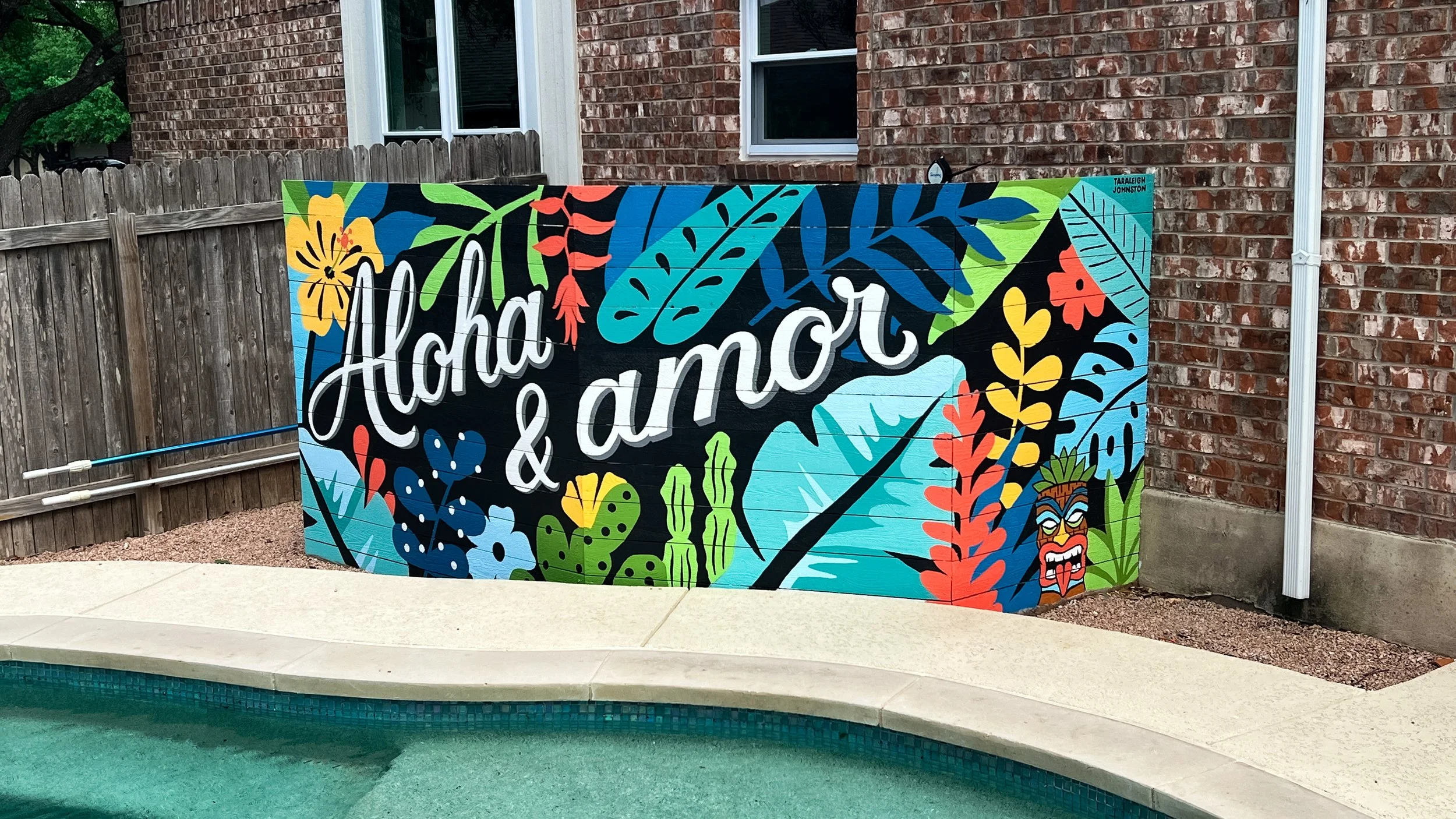 Tara Johnston-RESIDENTIAL POOL MURAL