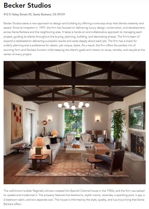 Press — Becker Studios