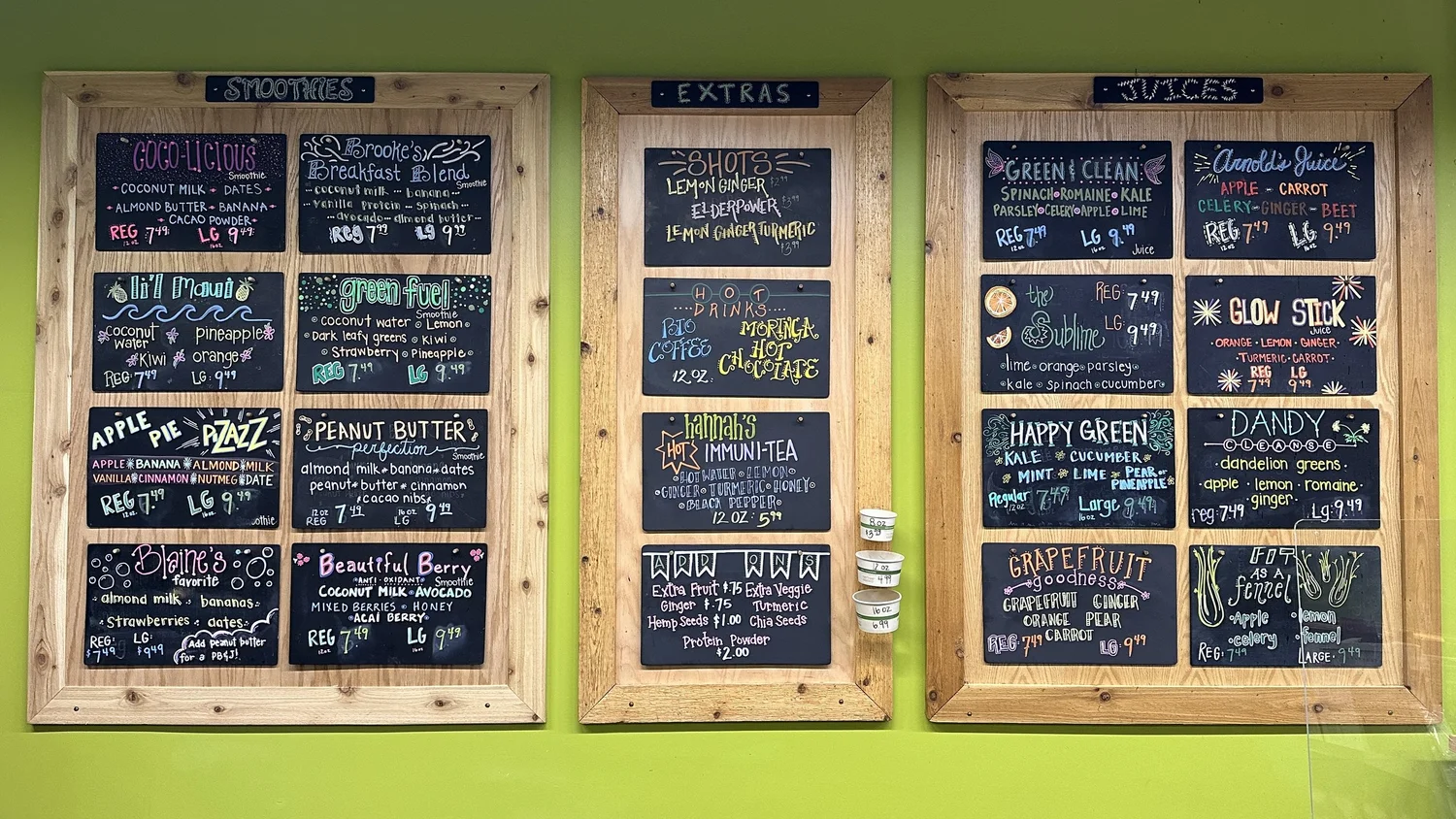 Juice and Smoothie Bar — Nature's Cupboard