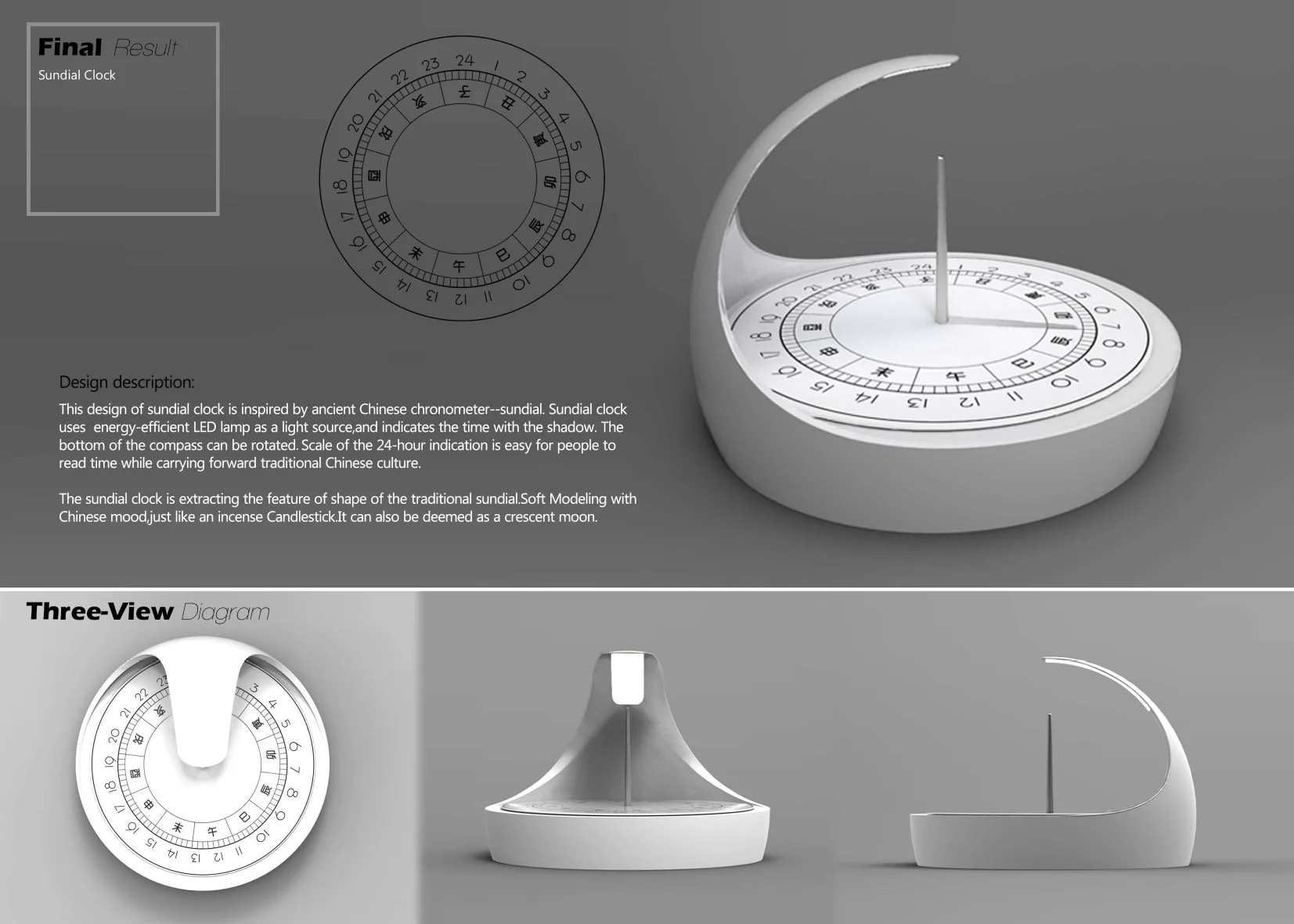 Sundial Clock — Leidea-tion