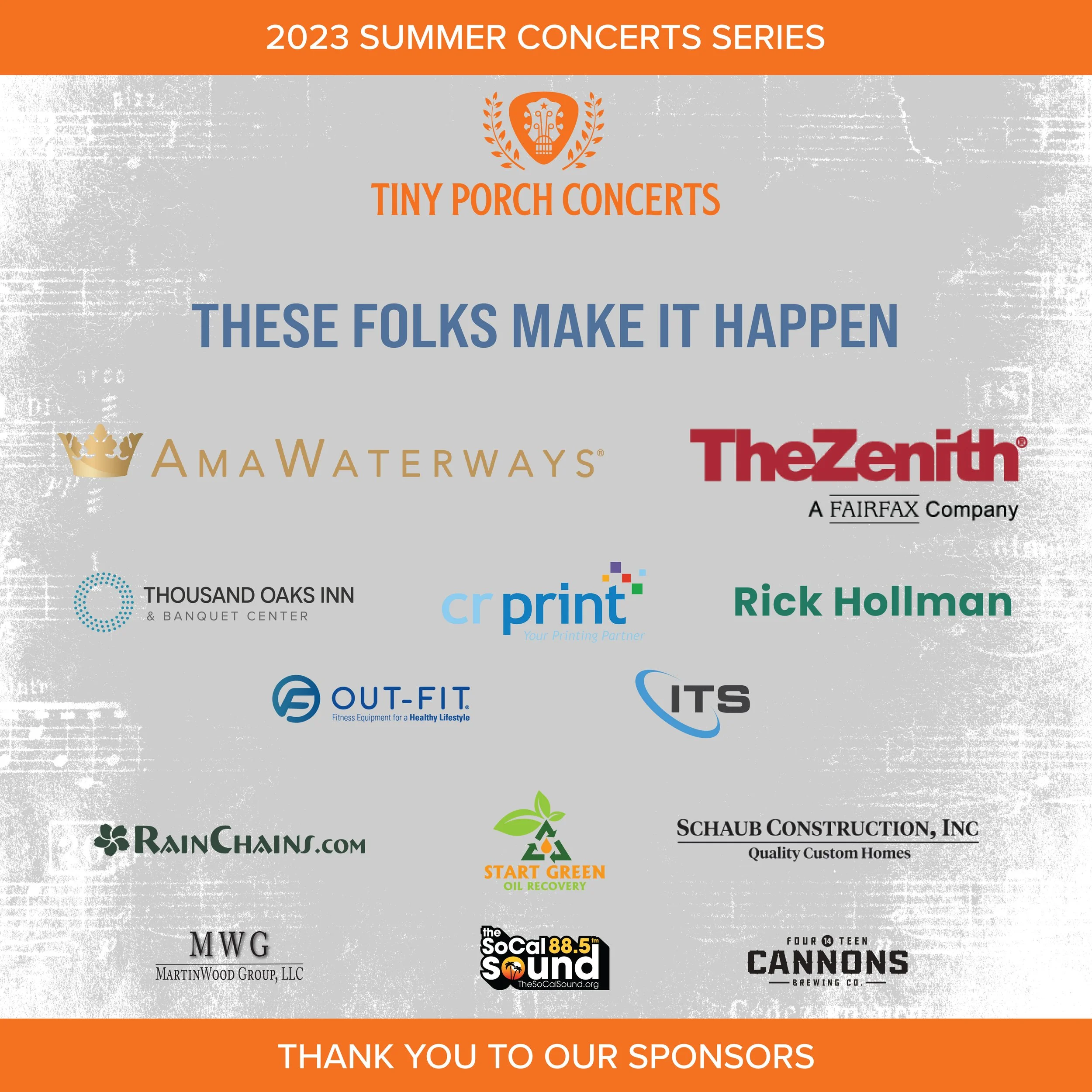 Sponsorship — Tiny Porch Concerts
