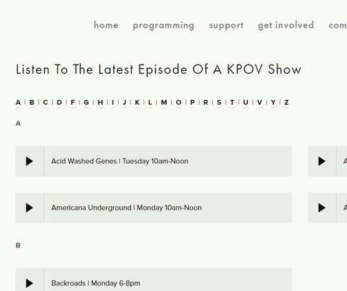 KPOV Community Radio