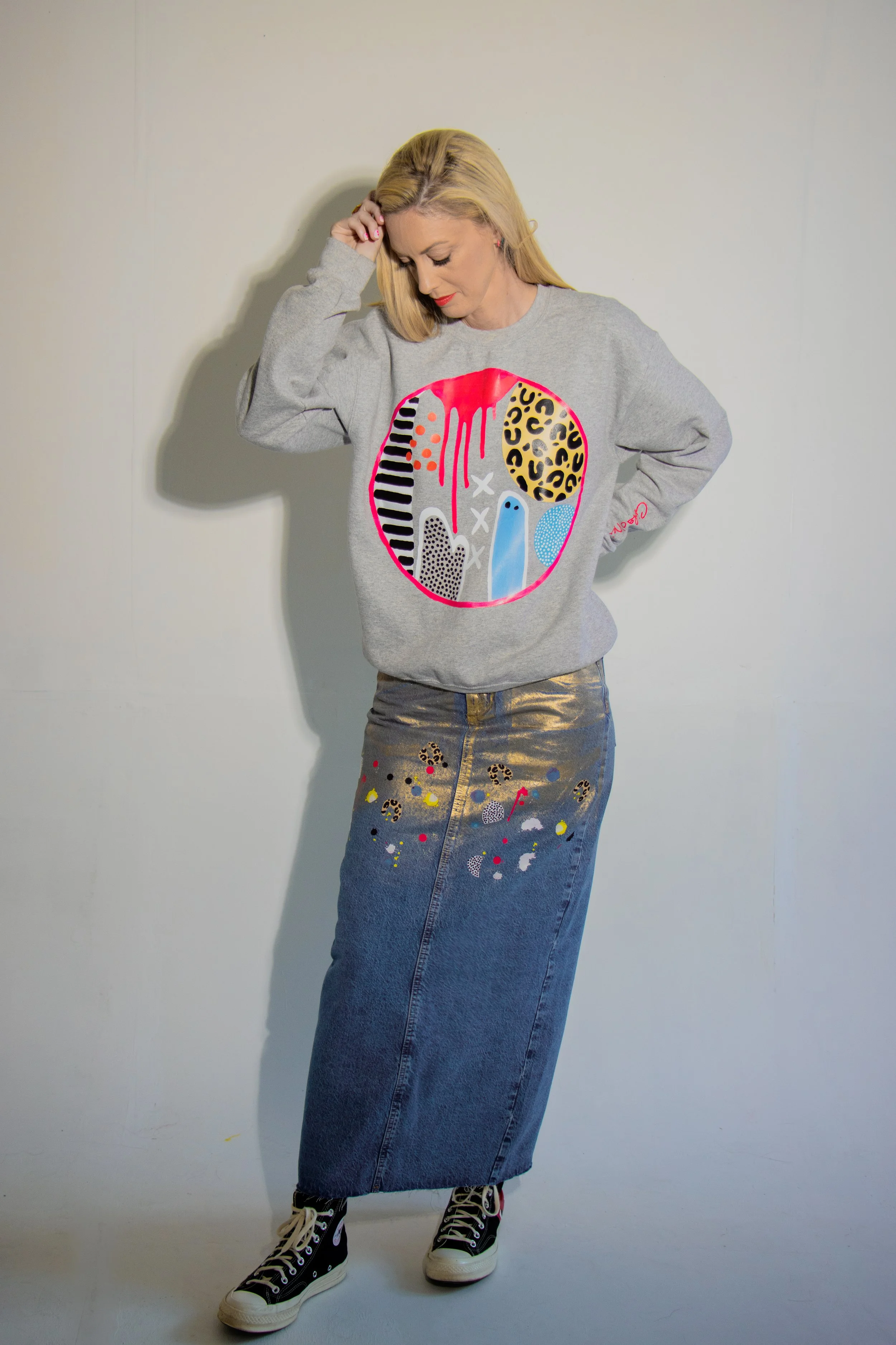 Grey Apollo Sweater — Ciara O'Neill