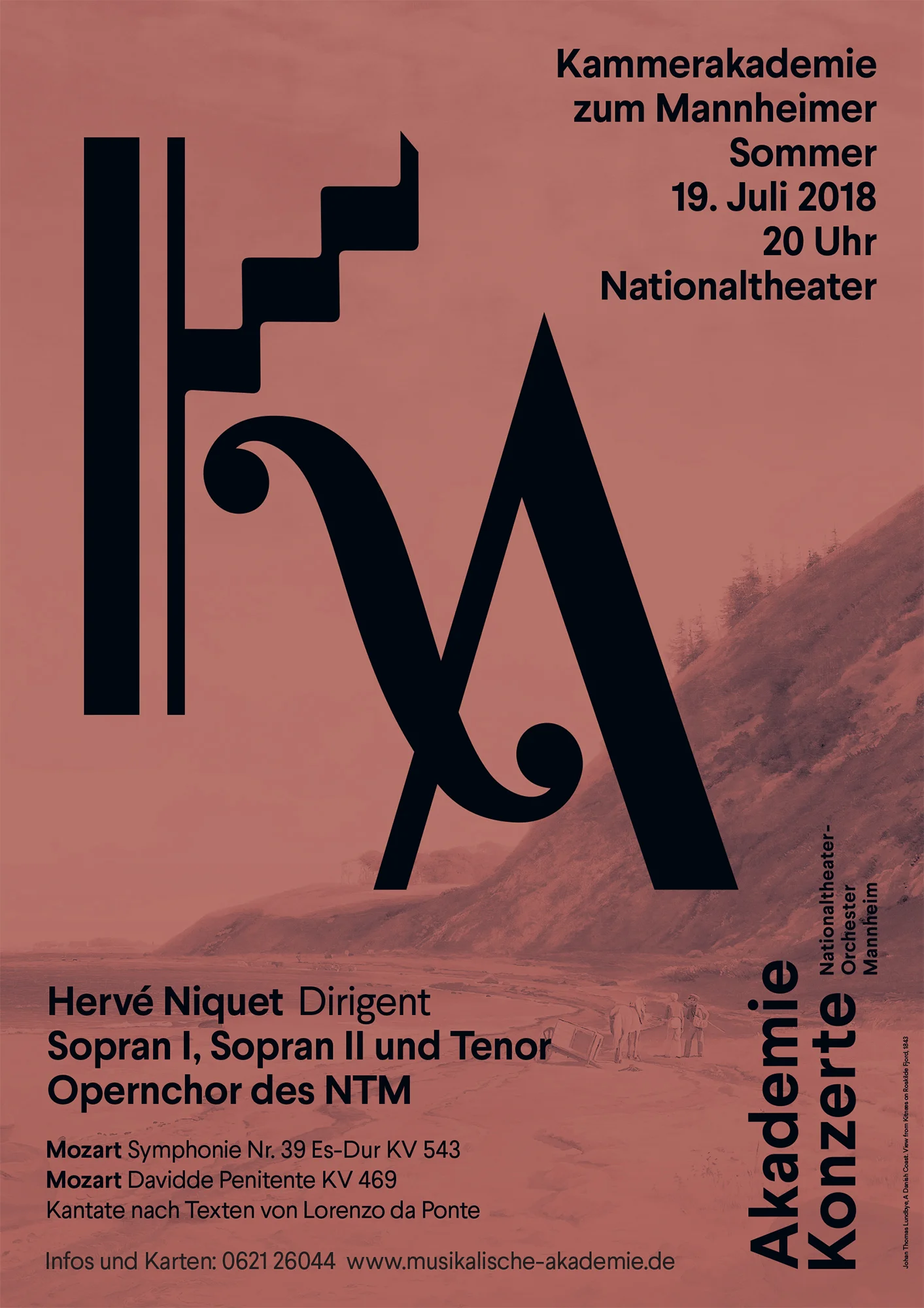 National Theatre Orchestra Mannheim Season 2017/18 — Ariane Spanier Design