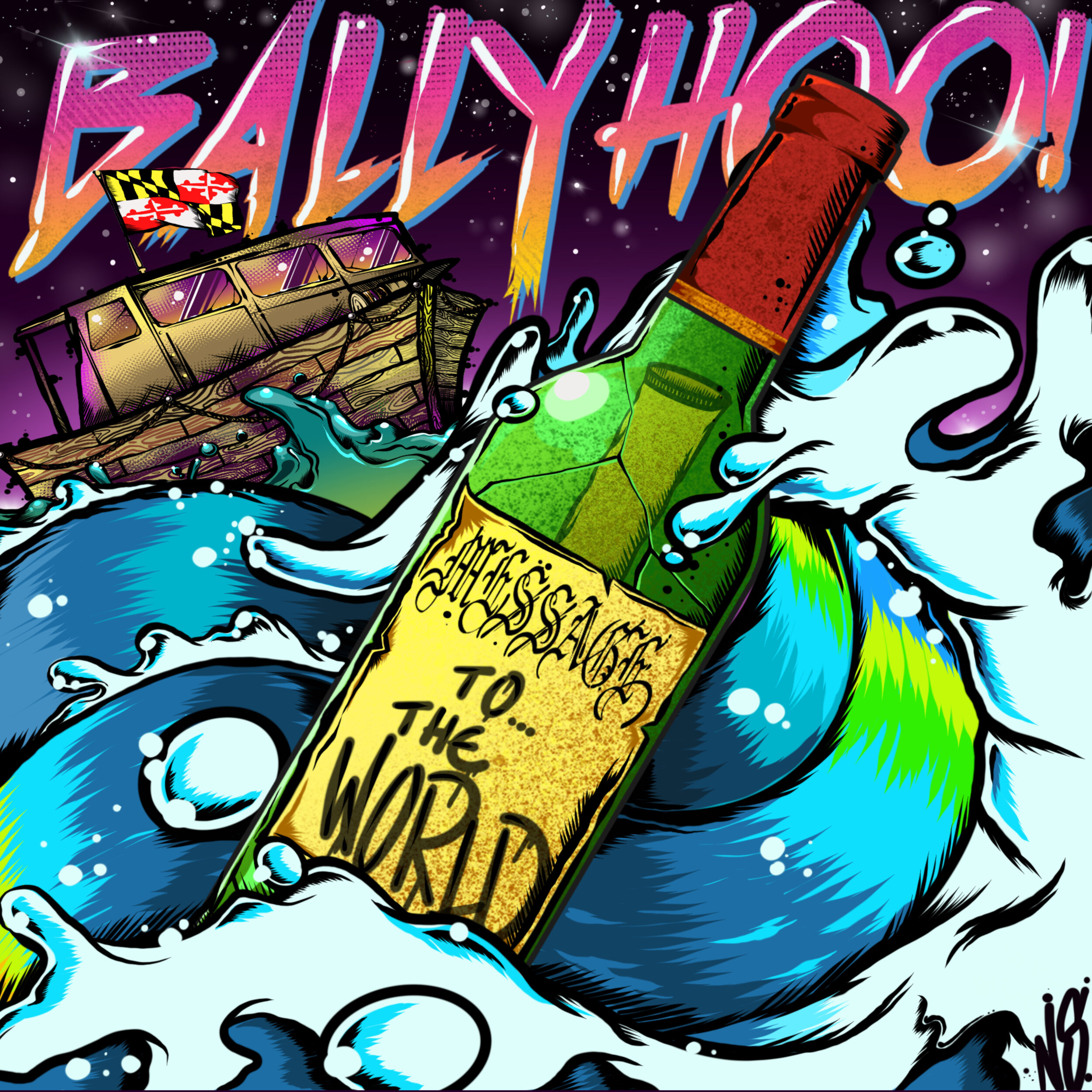 Ballyhoo! - #marylandbeachrock