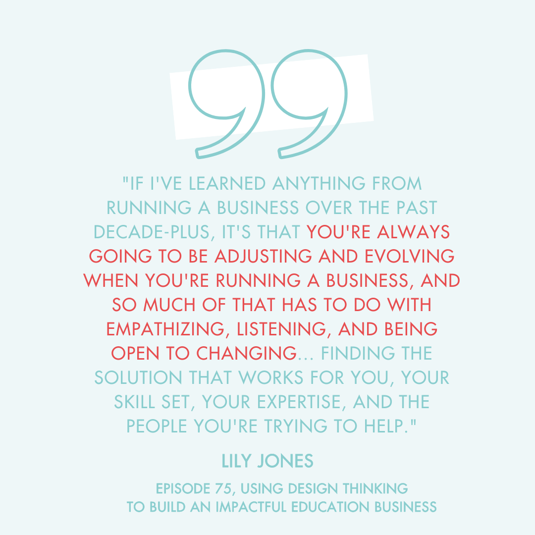 Episode 75: Using Design Thinking to Build an Impactful Education ...