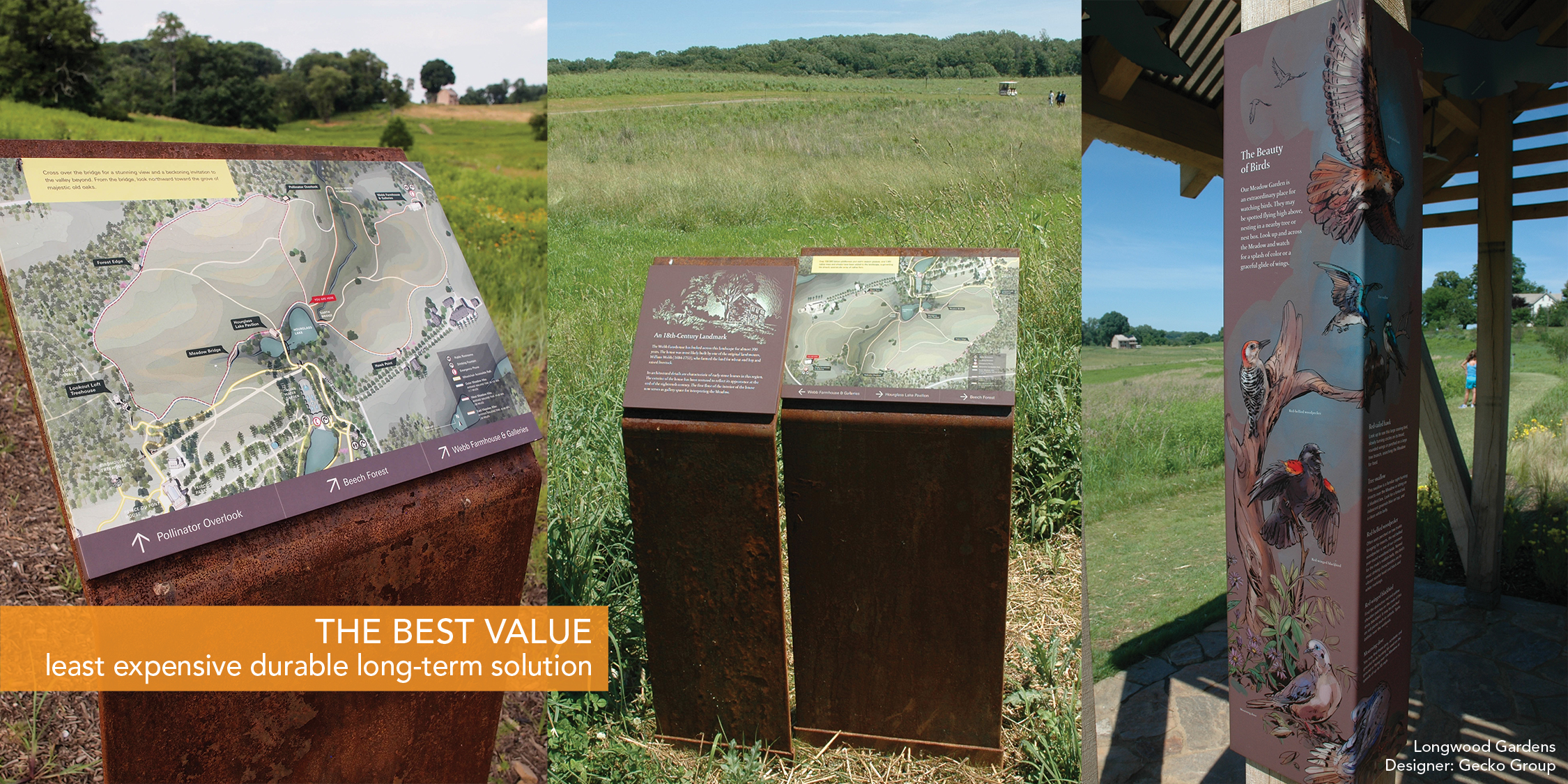 Direct Embed Powder Coated Graphics