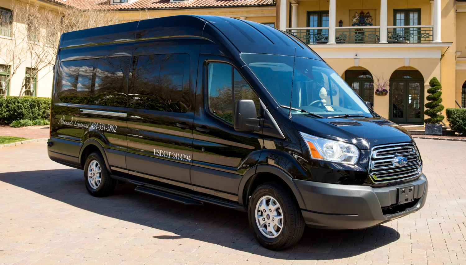 14 Passenger Coach/Van Styles — Charlottesville Limousine ...