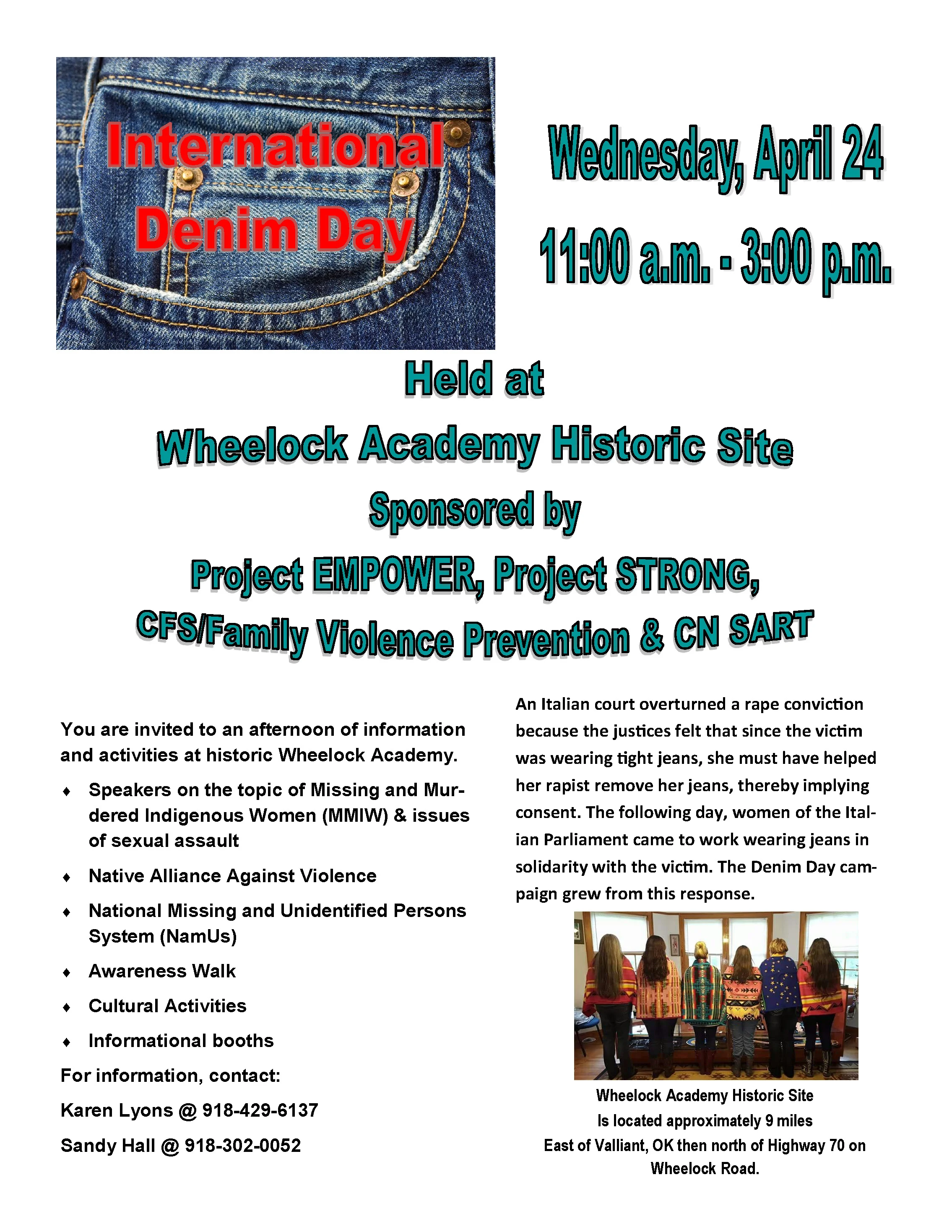 Jeans Day Flyer