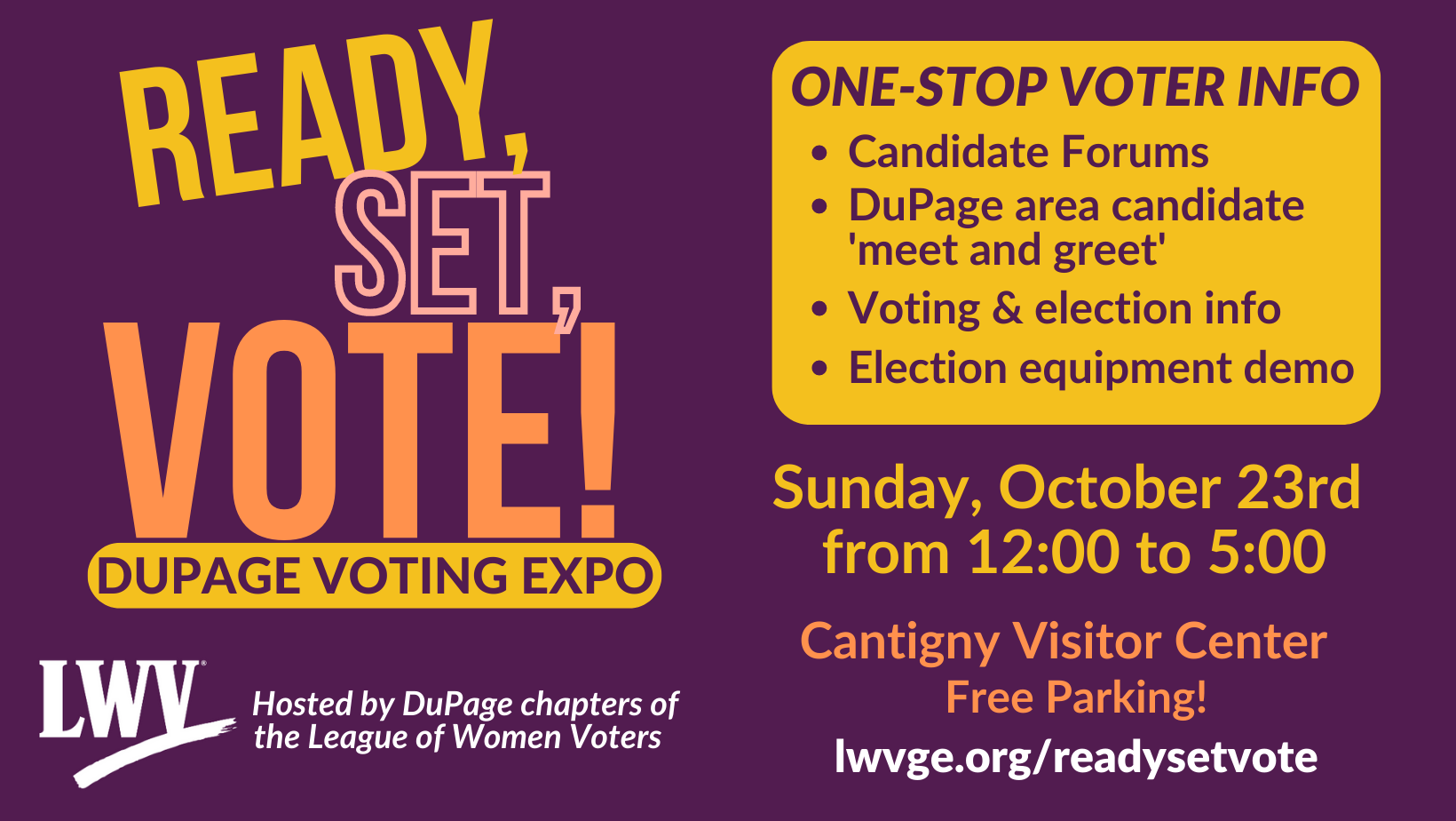 Events — League of Women Voters | Glen Ellyn | Illinois