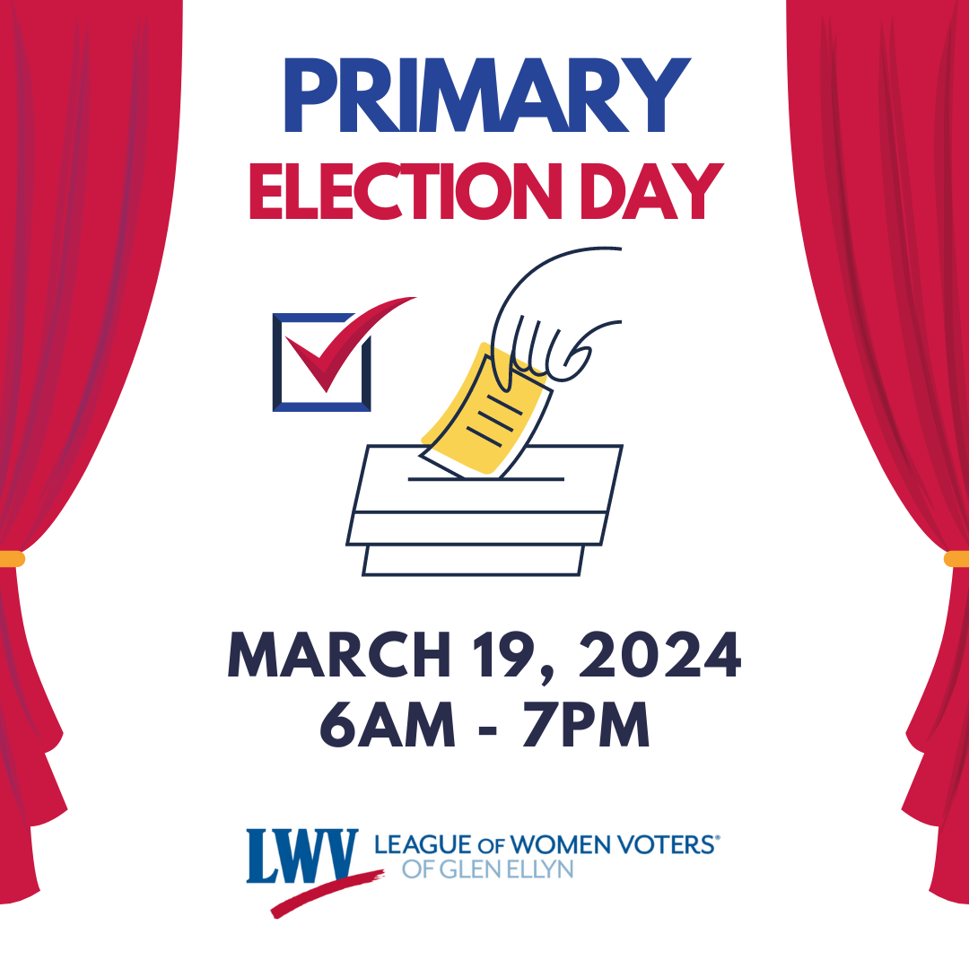 General Primary Election Day — League of Women Voters | Glen Ellyn ...