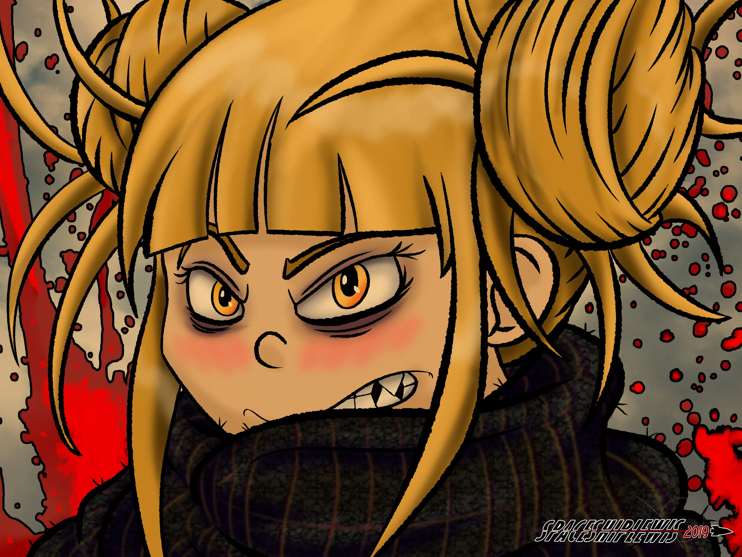 Himiko Toga | Raining Blood — SpaceshipLewis