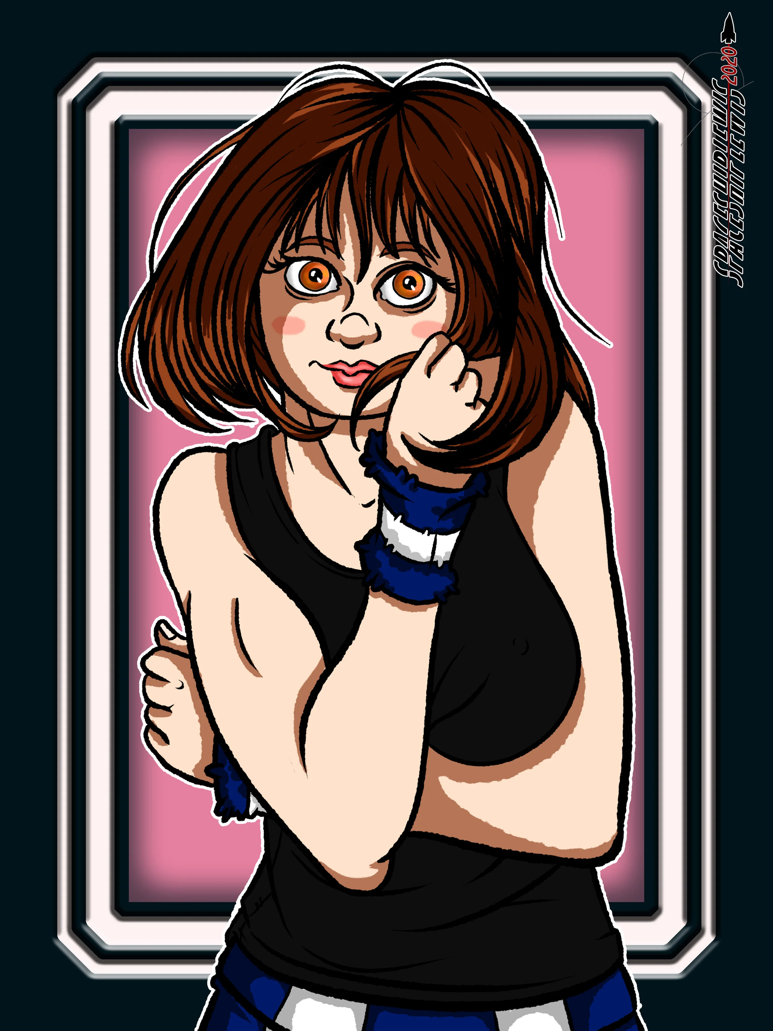 Uraraka Portrait — SpaceshipLewis
