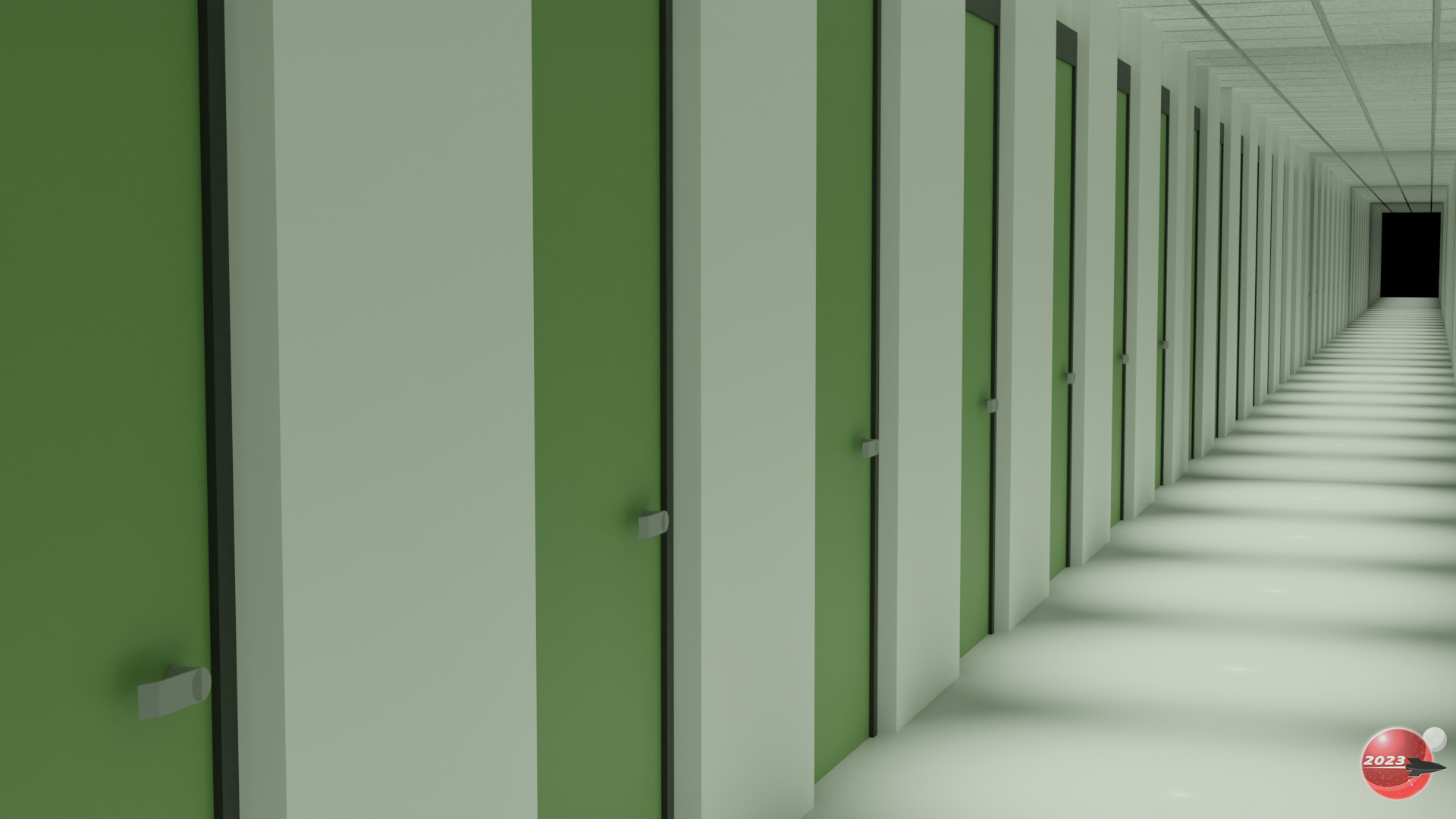 Endless Corridor in Blender — SpaceshipLewis