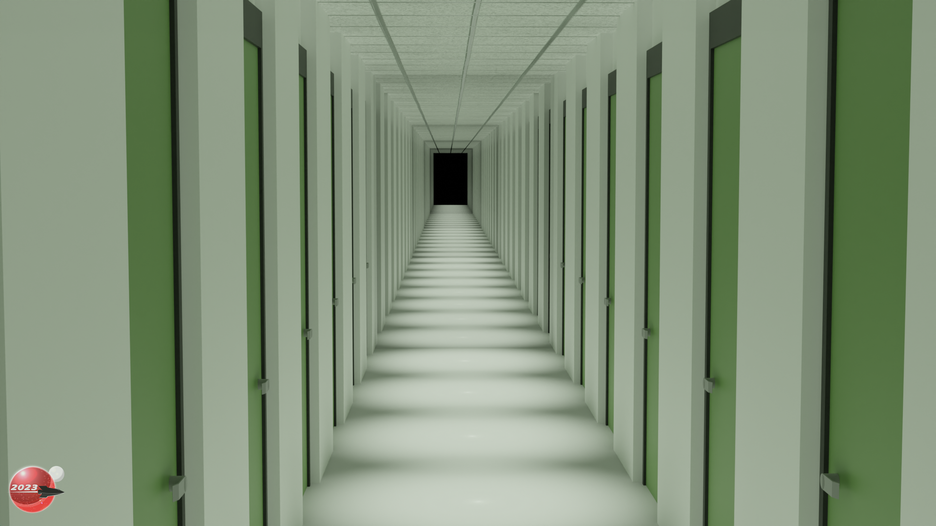 Endless Corridor in Blender — SpaceshipLewis