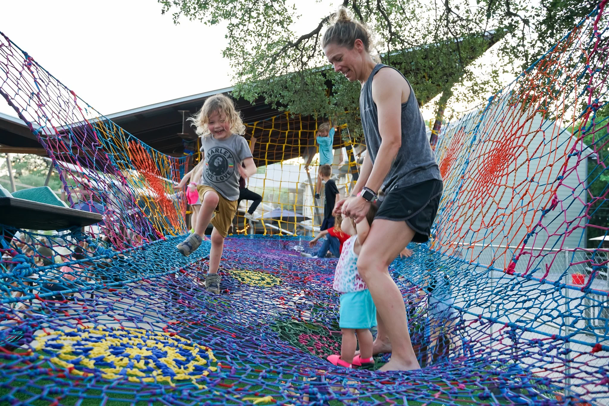 Community Pizza Playground — Tree Weaves