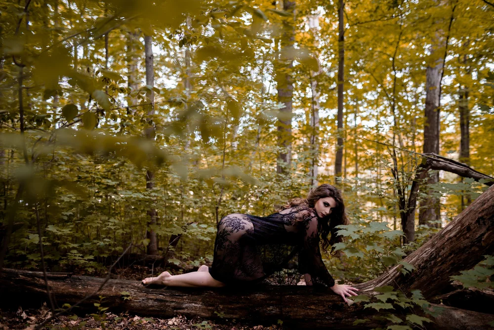 Outdoor Boudoir Session | Detroit, MI Photographer — Becoming Fire ...