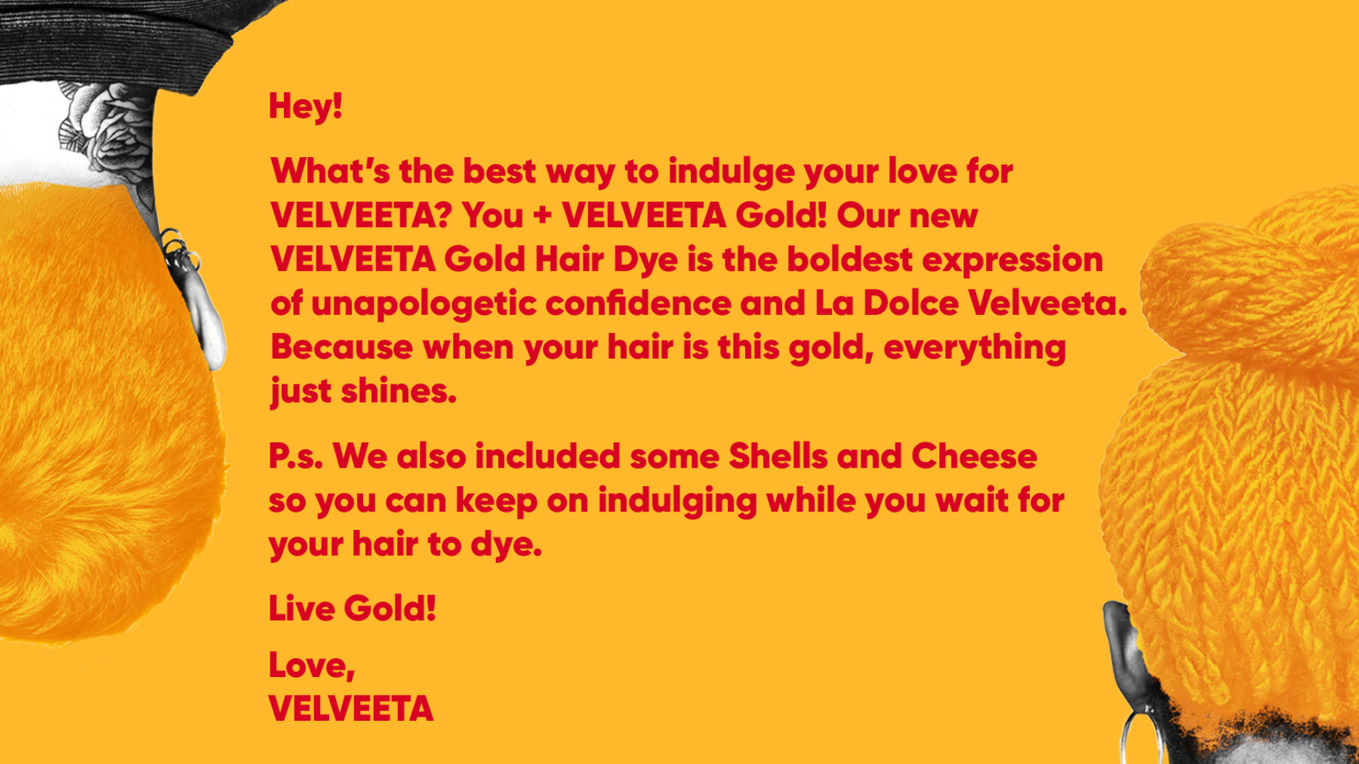 Velveeta Gold — PARKER BONELLO