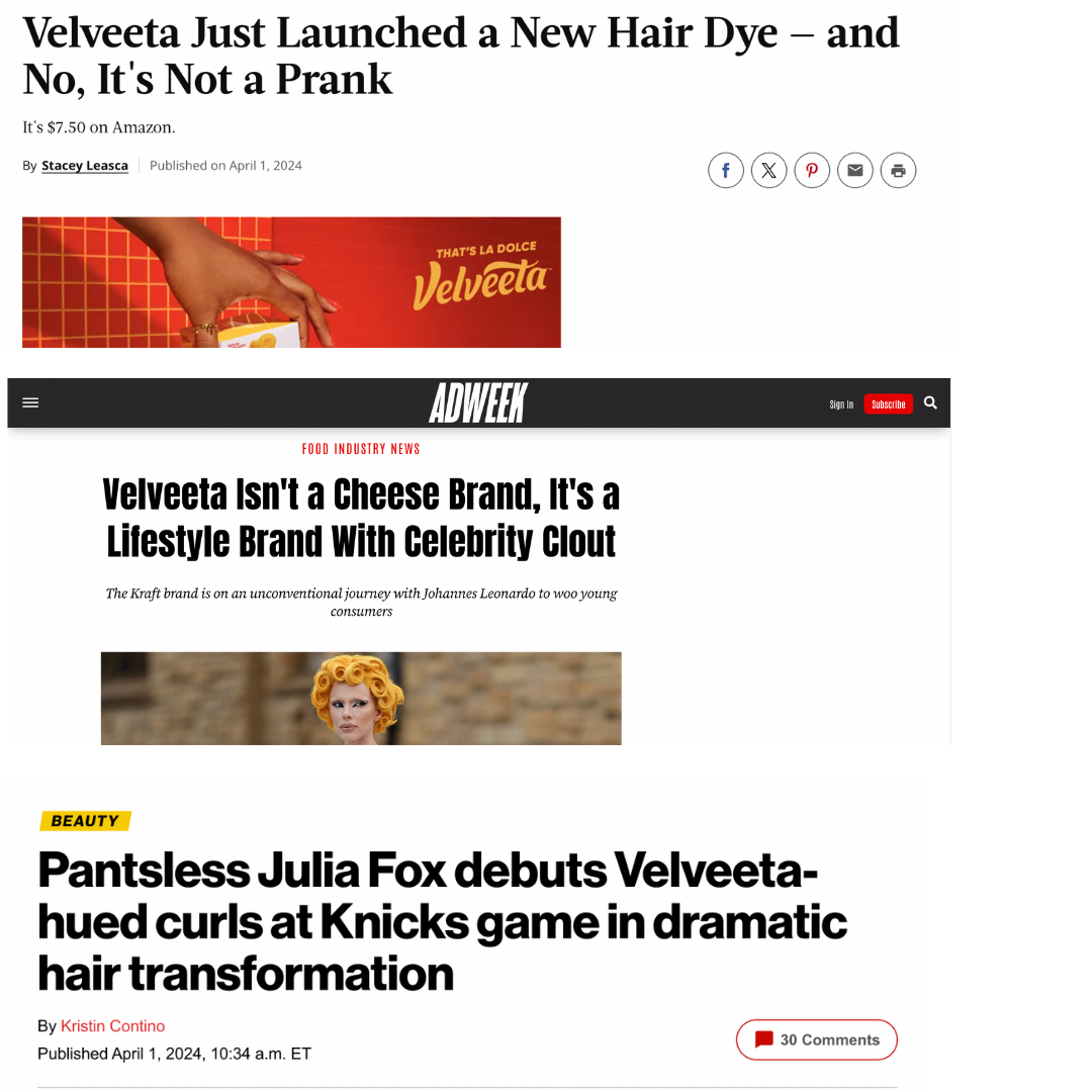 Velveeta Gold — PARKER BONELLO