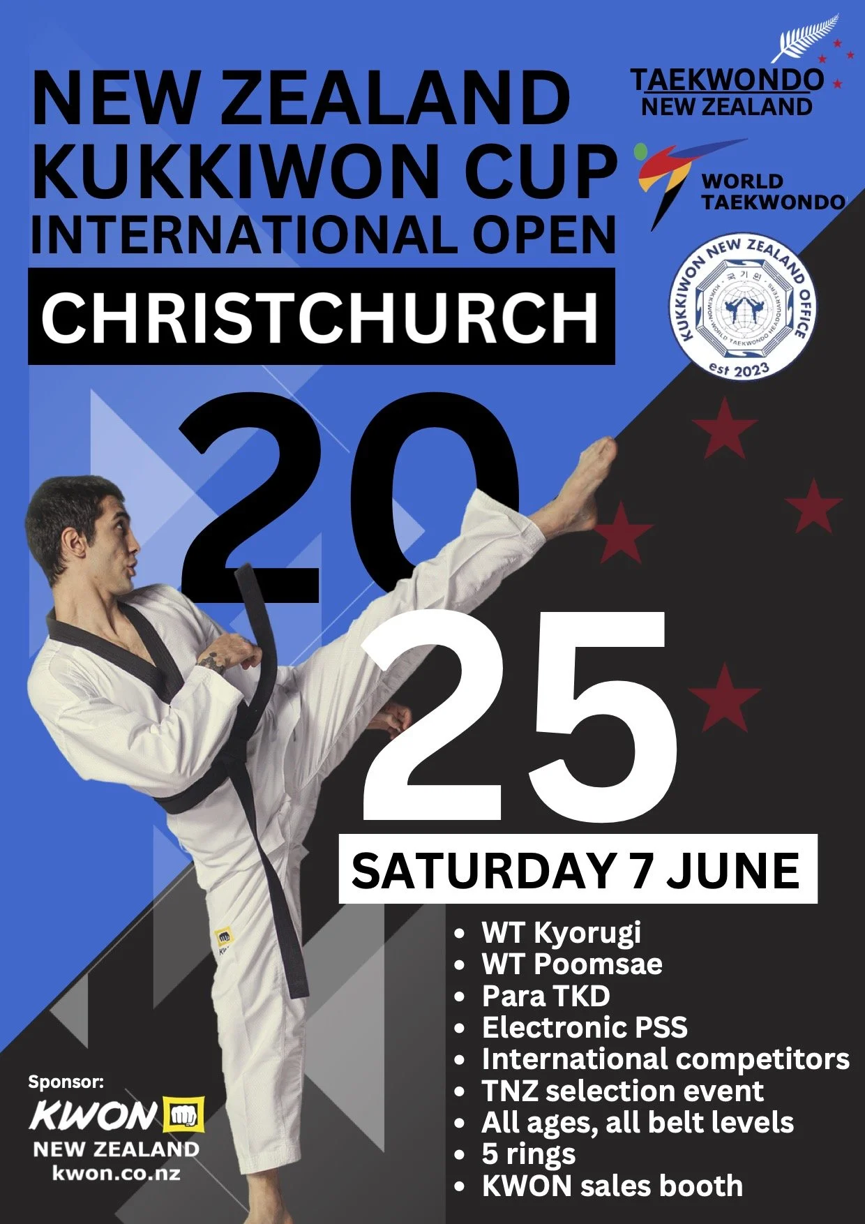 Kyorugi EOI Teams — Taekwondo New Zealand