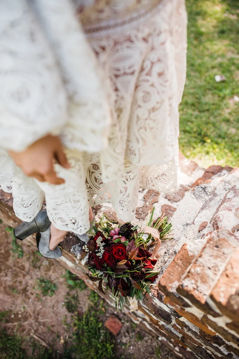 Eclectic Church Ruins Styled Shoot — The Carolinas Magazine - North ...