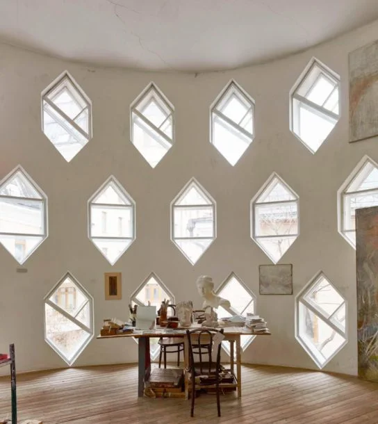 Classics: Melnikov House // Konstantin Stepanovich Melnikov — archaic ...