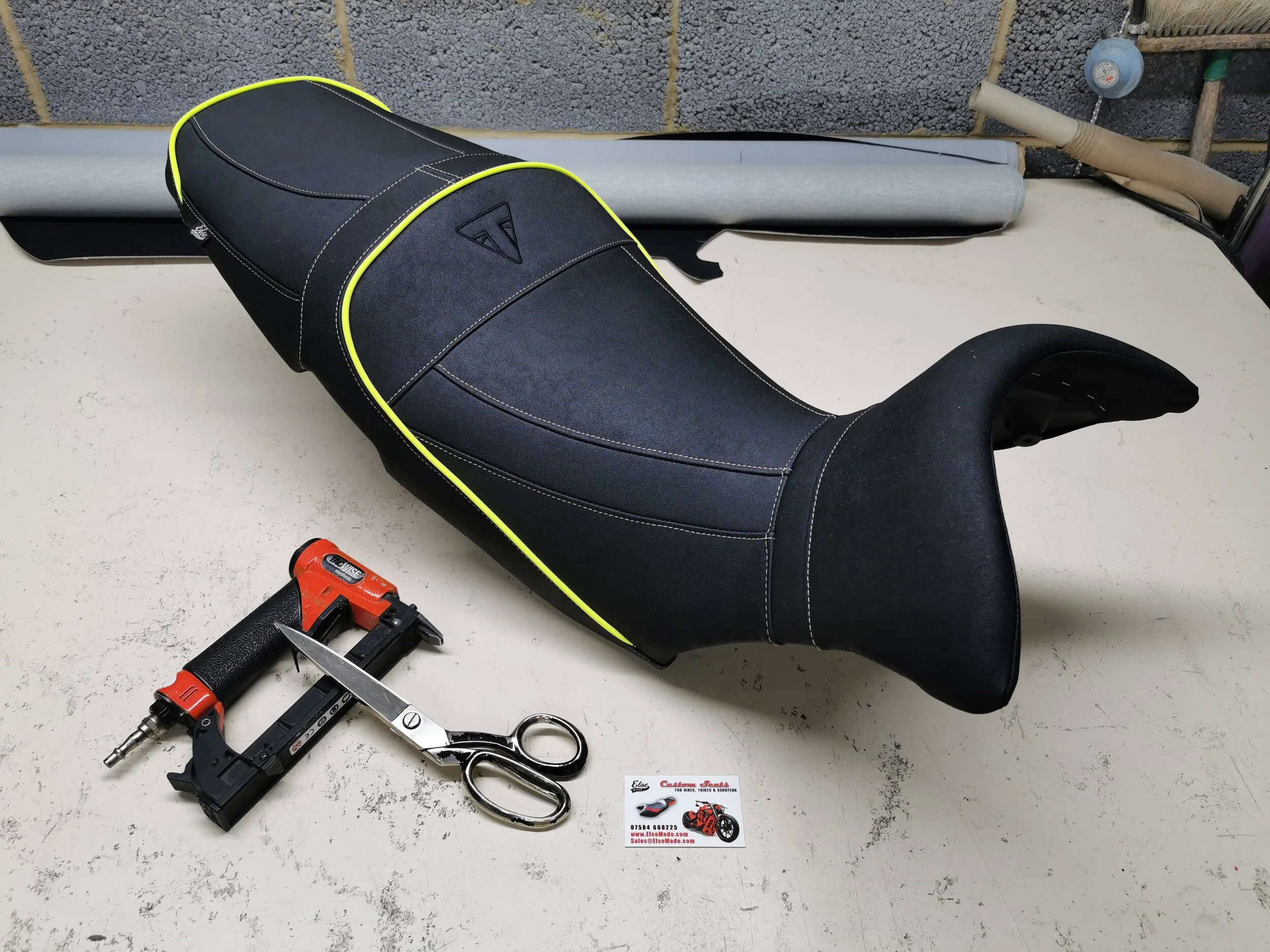 Triumph seats — Else Made custom upholstery