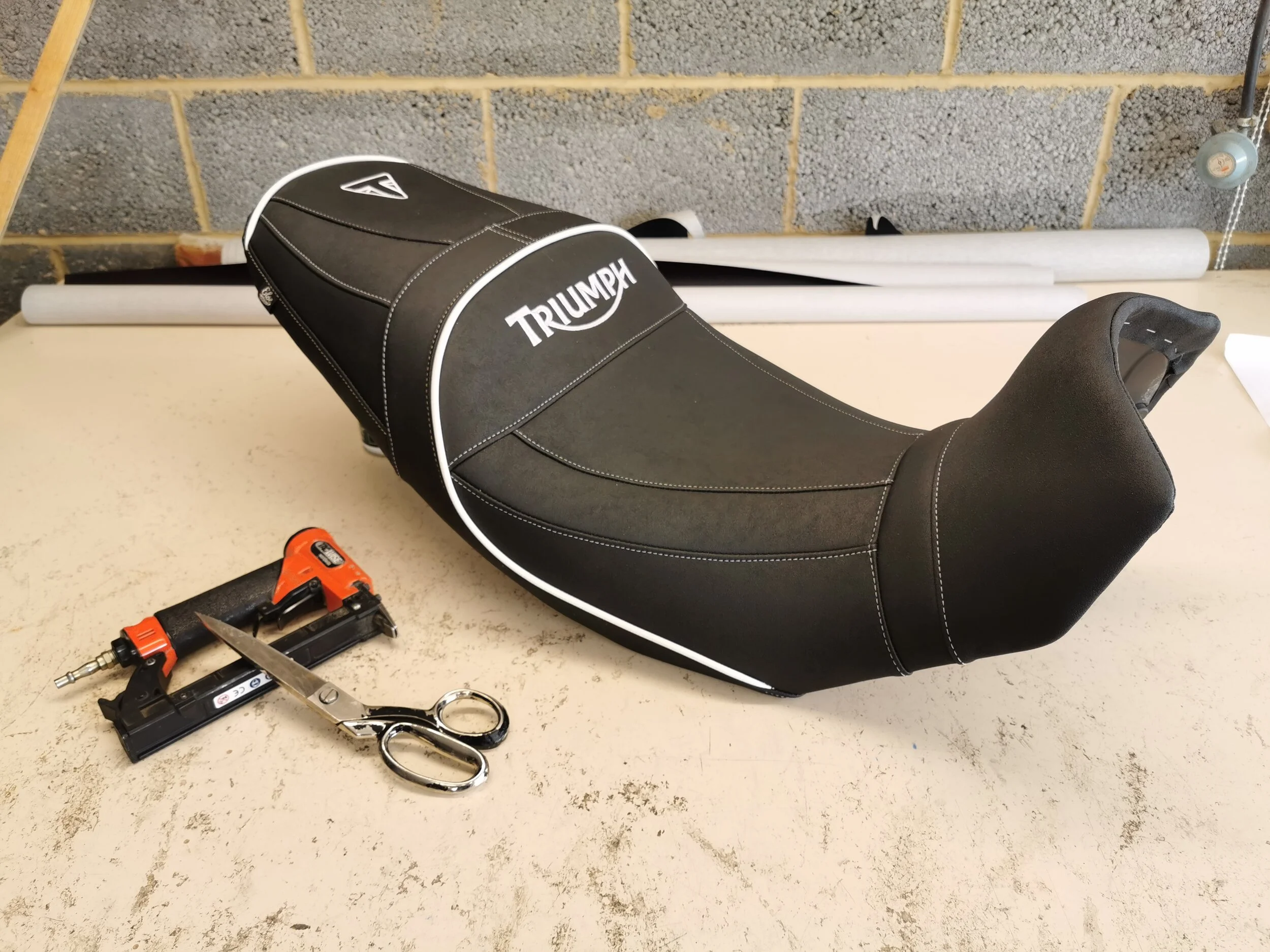 Triumph seats — Else Made custom upholstery