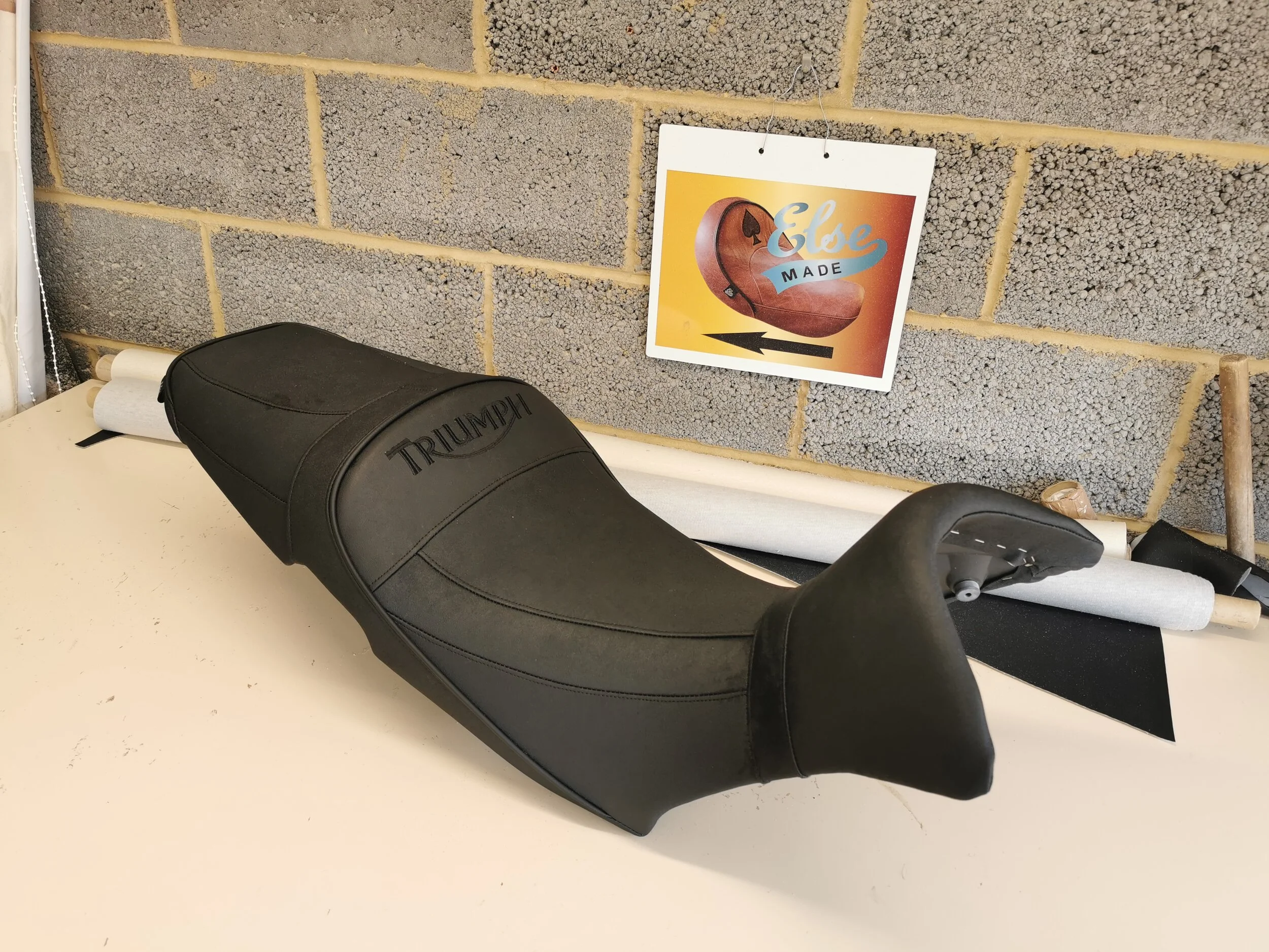 Triumph seats — Else Made custom upholstery
