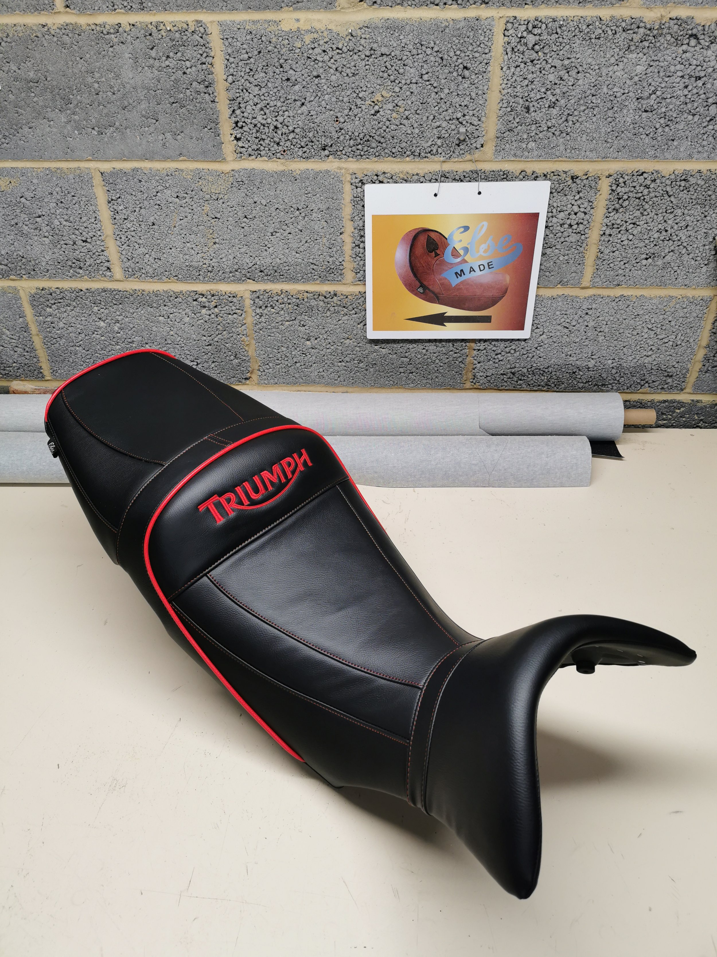 Triumph seats — Else Made custom upholstery