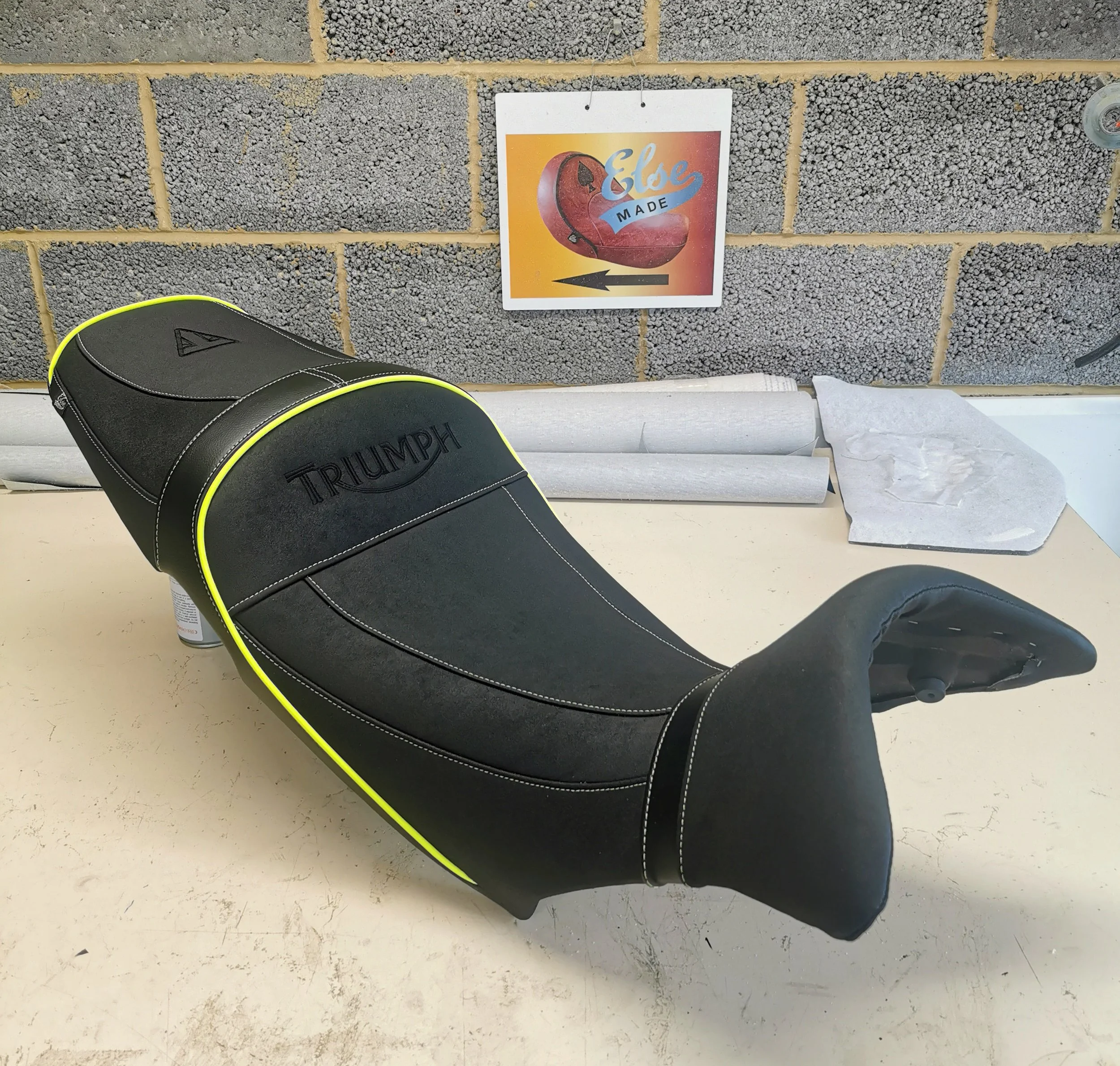 Triumph seats — Else Made custom upholstery