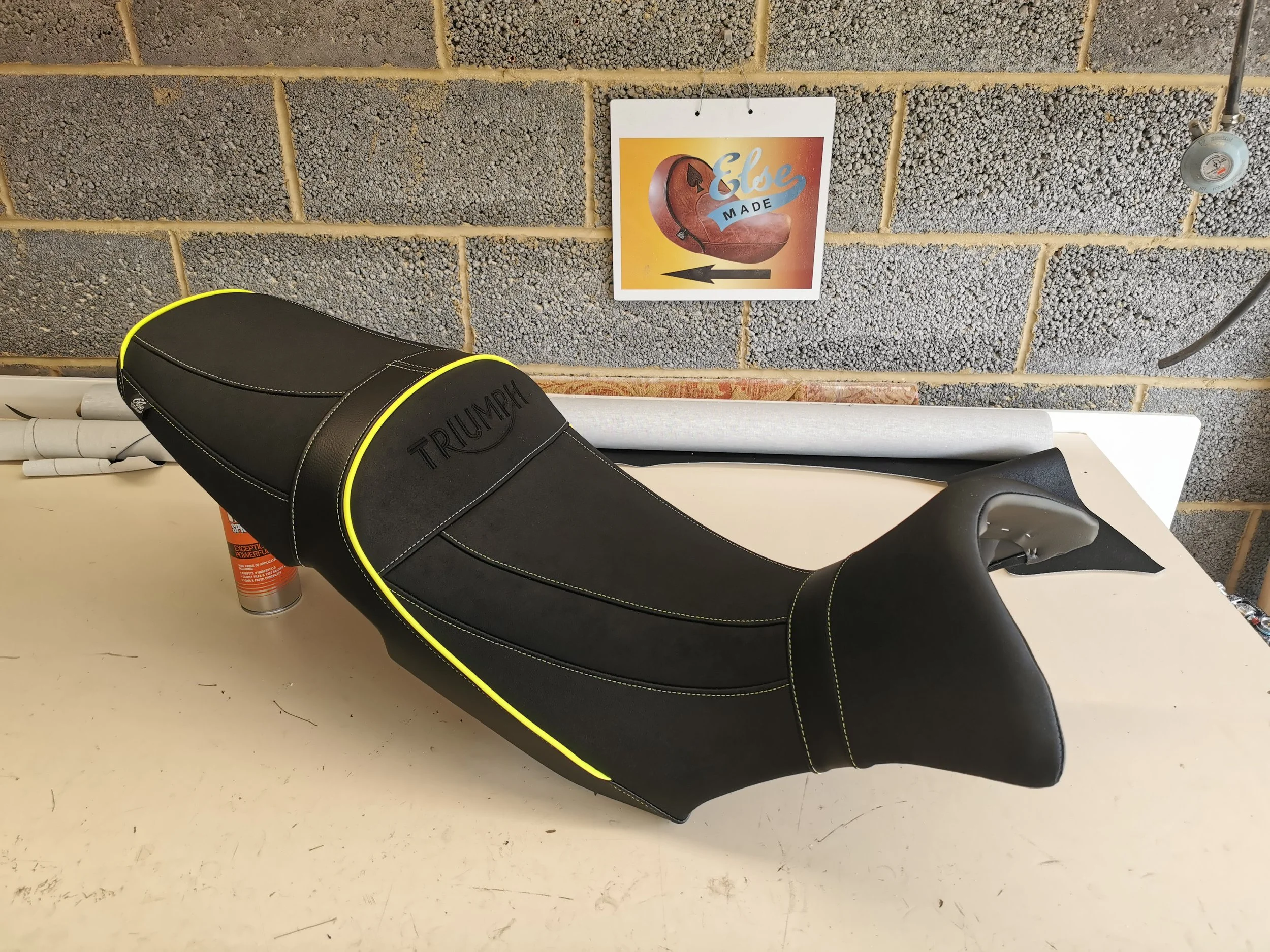Triumph seats — Else Made custom upholstery