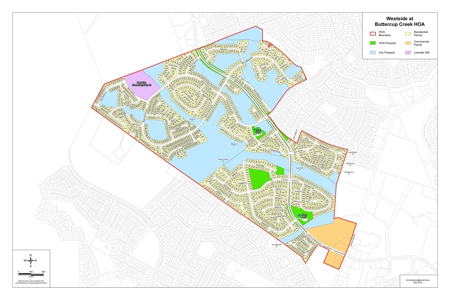 Community Map — Westside HOA