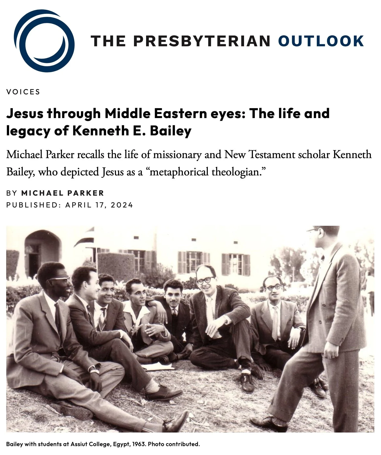 Biography — Kenneth Bailey.net