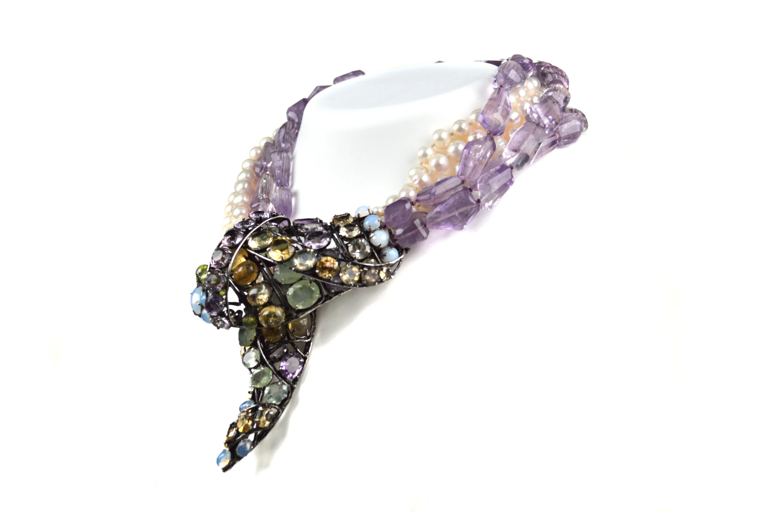 Iolite Snake Choker (CHSNK-32) — Iradj Moini