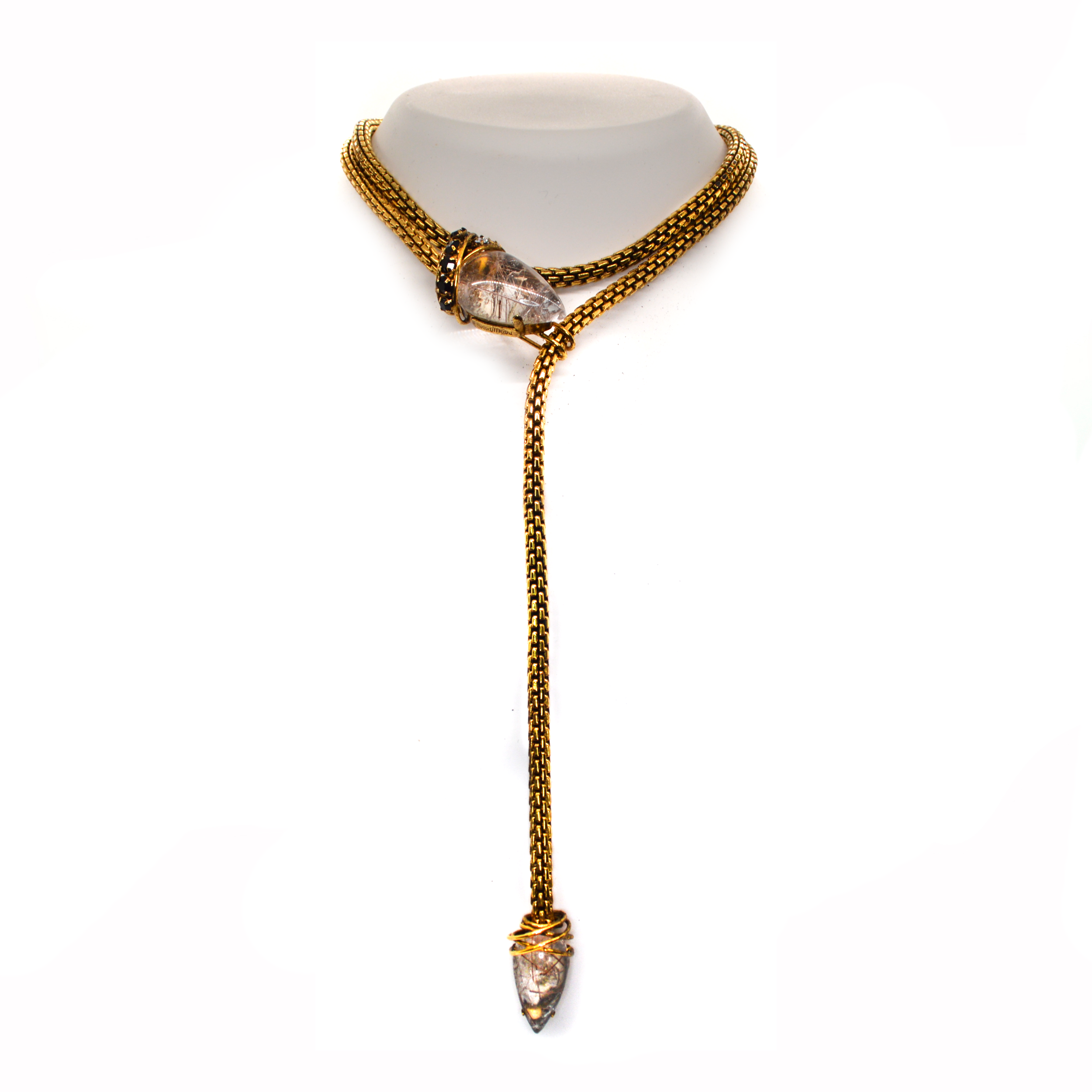 Crystal Snake Choker (CHSNK-52) — Iradj Moini