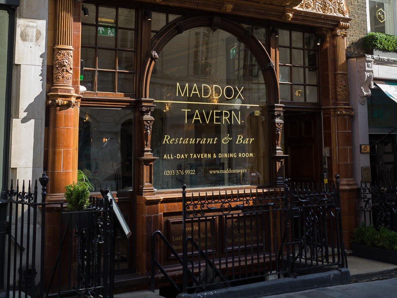 Dining Review: Maddox Tavern — The Mayfair Musings