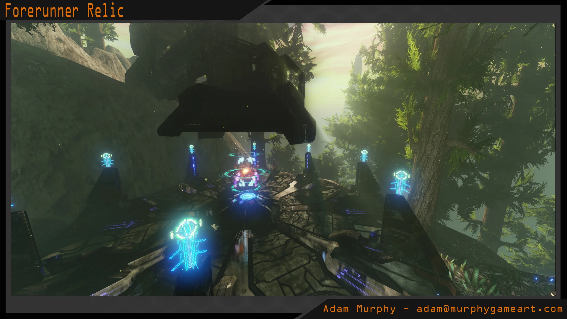 Forerunner Relic — Murphy Game Art