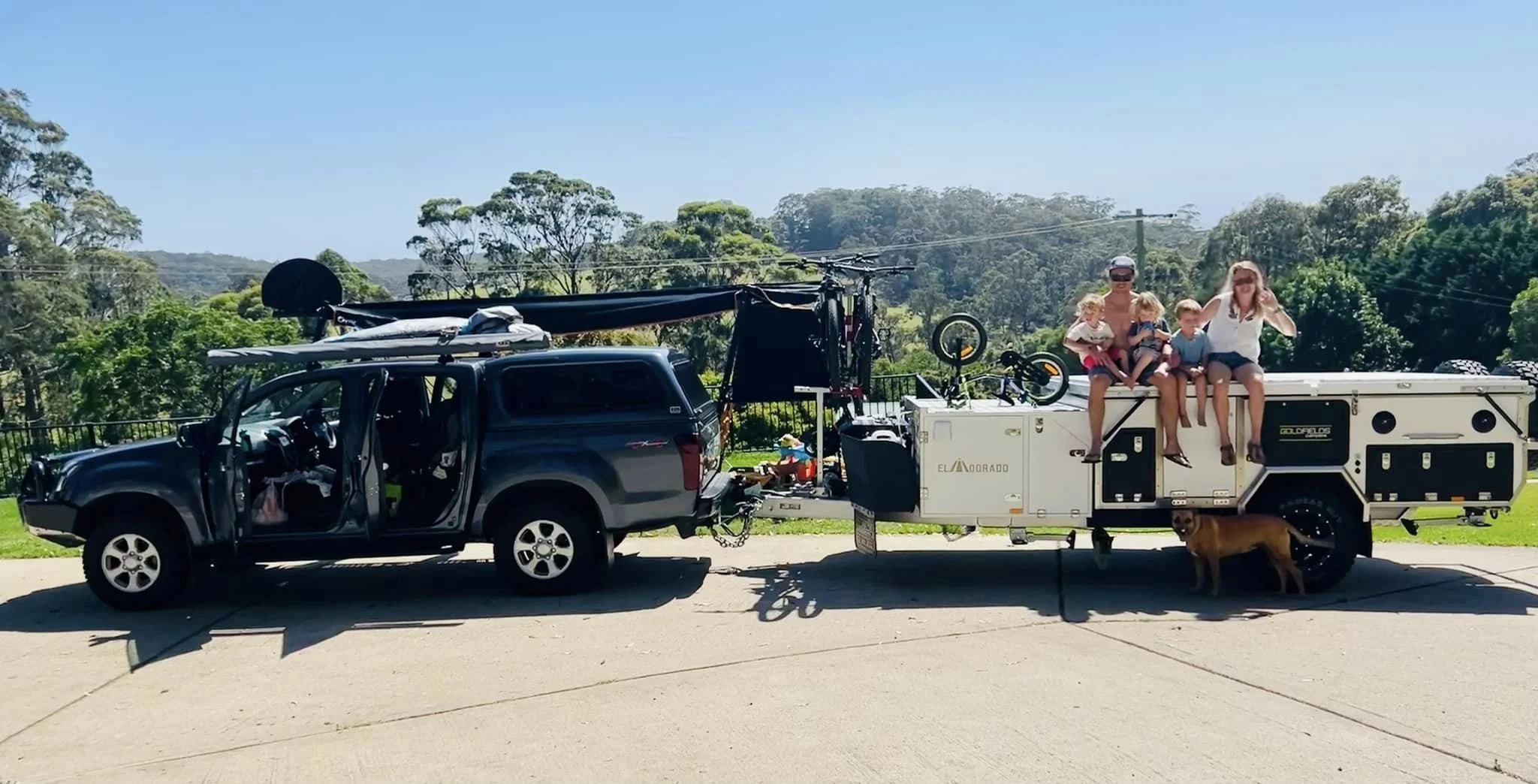 Goldfields Track with the Knowles family — Goldfields Campers