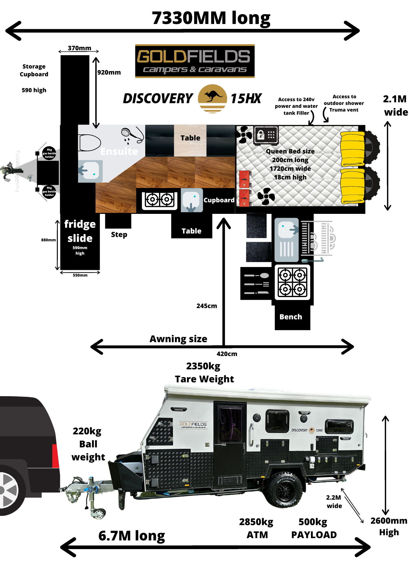 Discovery 15HX — Goldfields Campers