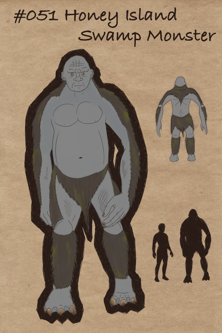 Entry #51: Honey Island Swamp Monster — LGM