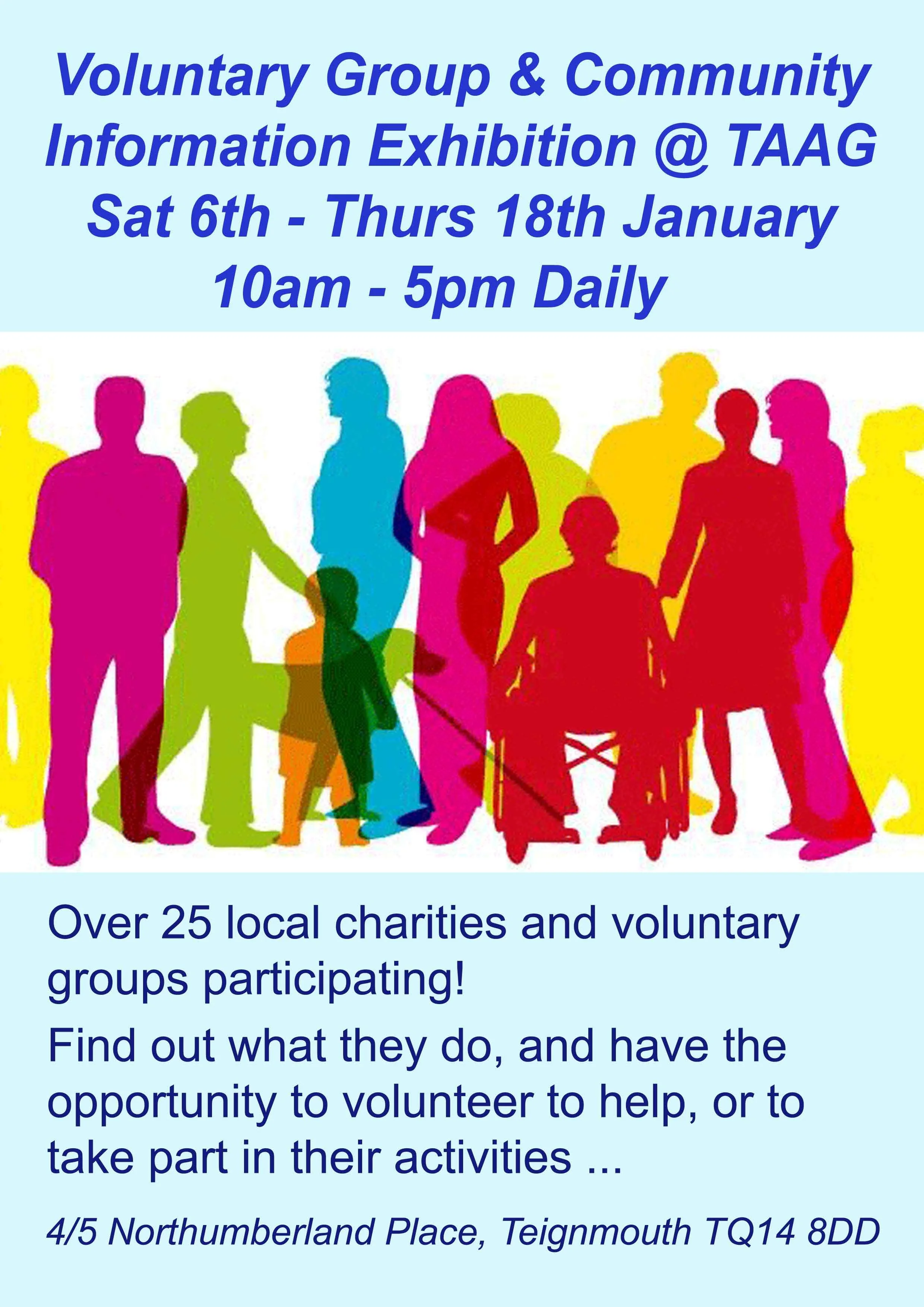 Voluntary Group & Community Information Exhibition — TAAG CIO ...