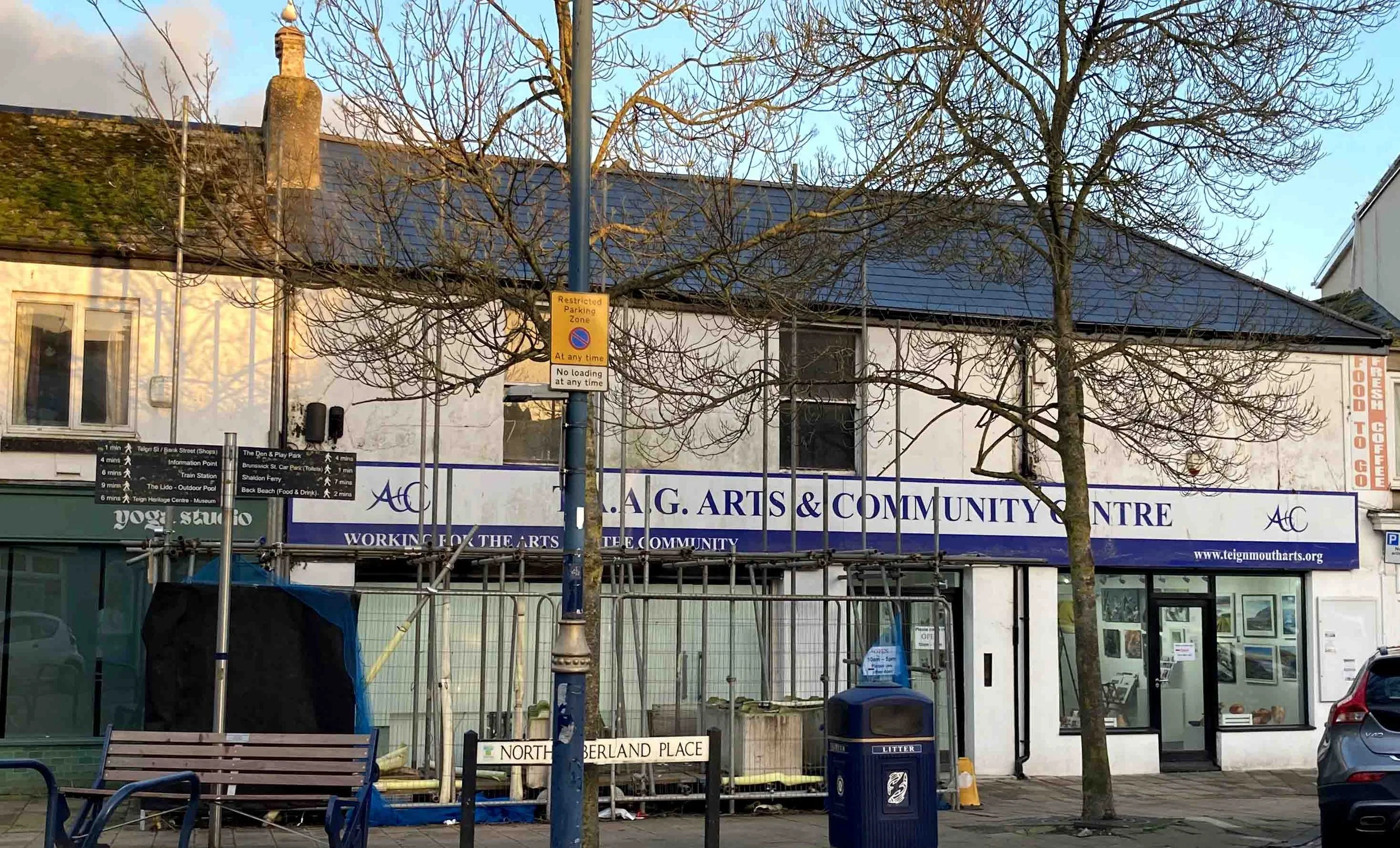Roof Works @ TAAG Are Finished — TAAG CIO - Teignmouth Arts Action Group