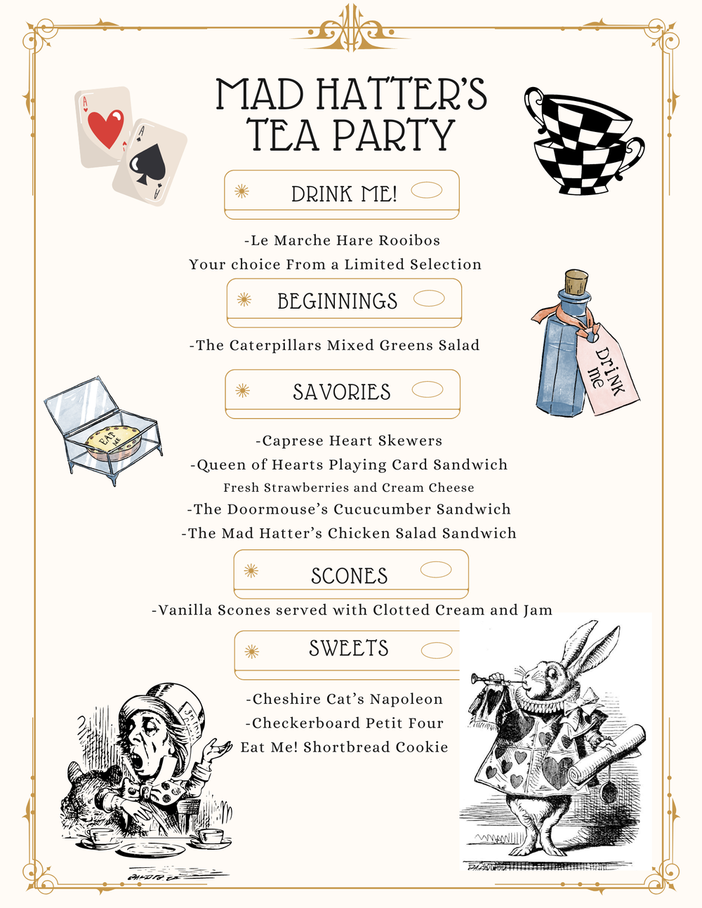 Afternoon Tea — Sweet Tease tea room